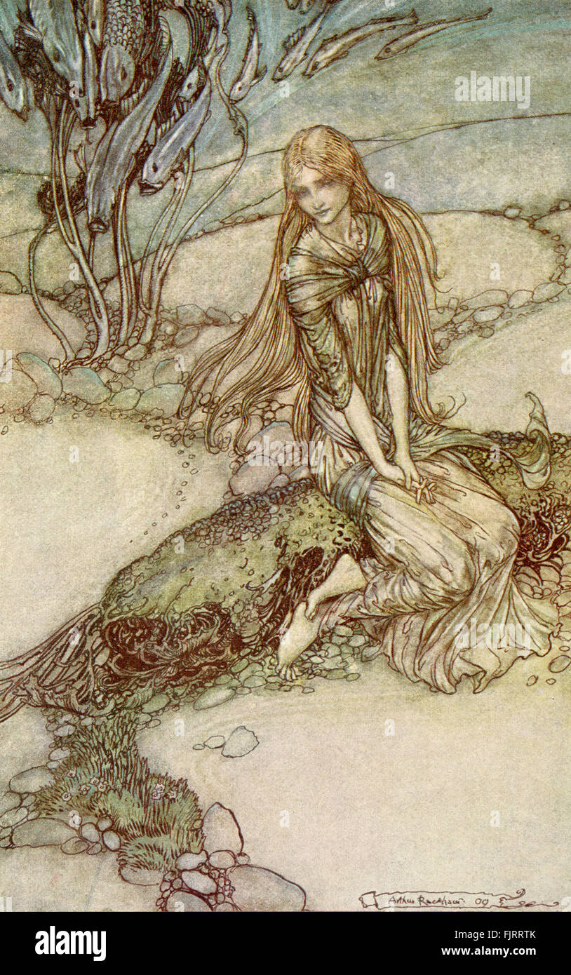 Undine by Friedrich de la Motte Fouqué, illustrated by Arthur Rackham ...