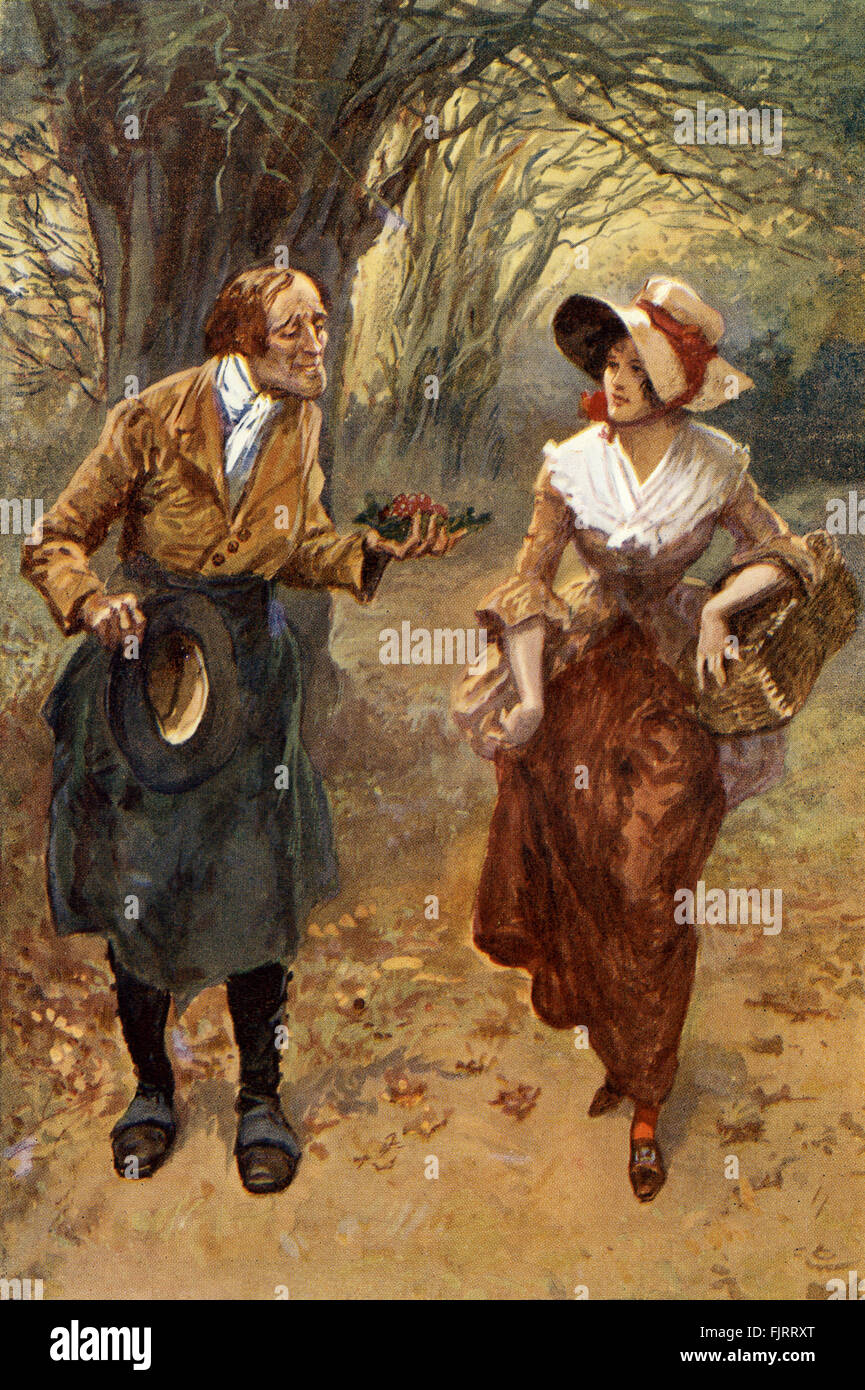 Adam Bede by George Eliot. Illustrations by Gordon Browne. Hetty Sorrel ...