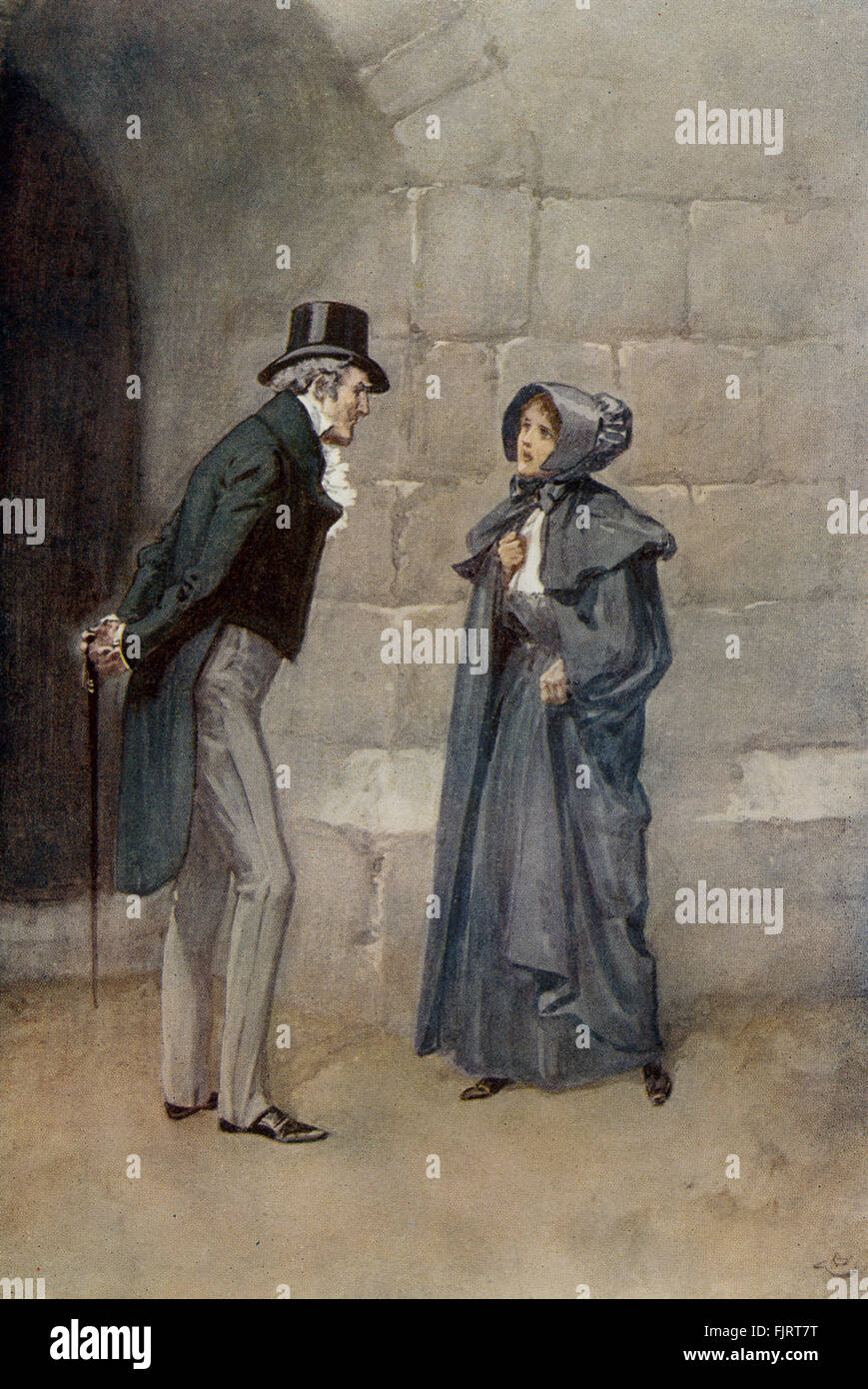 Adam Bede by George Eliot. Illustrations by Gordon Browne. Dinah and ...