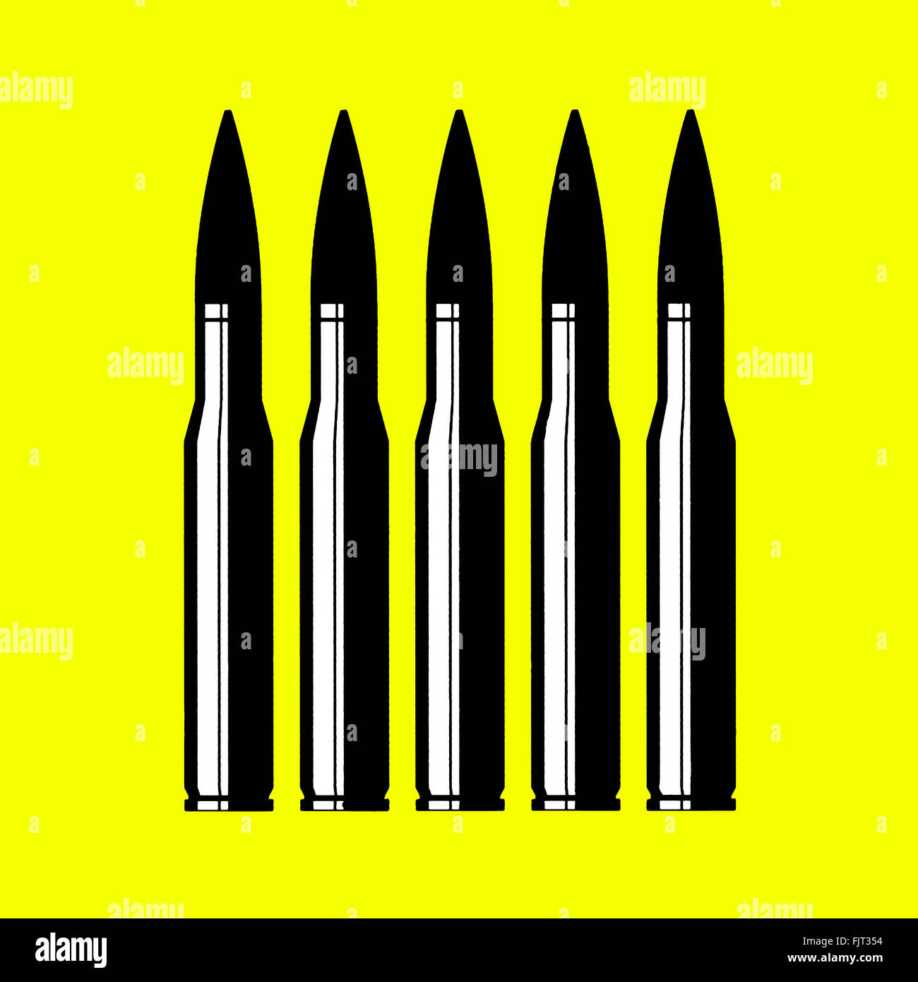 Bullets isolated hi-res stock photography and images - Alamy