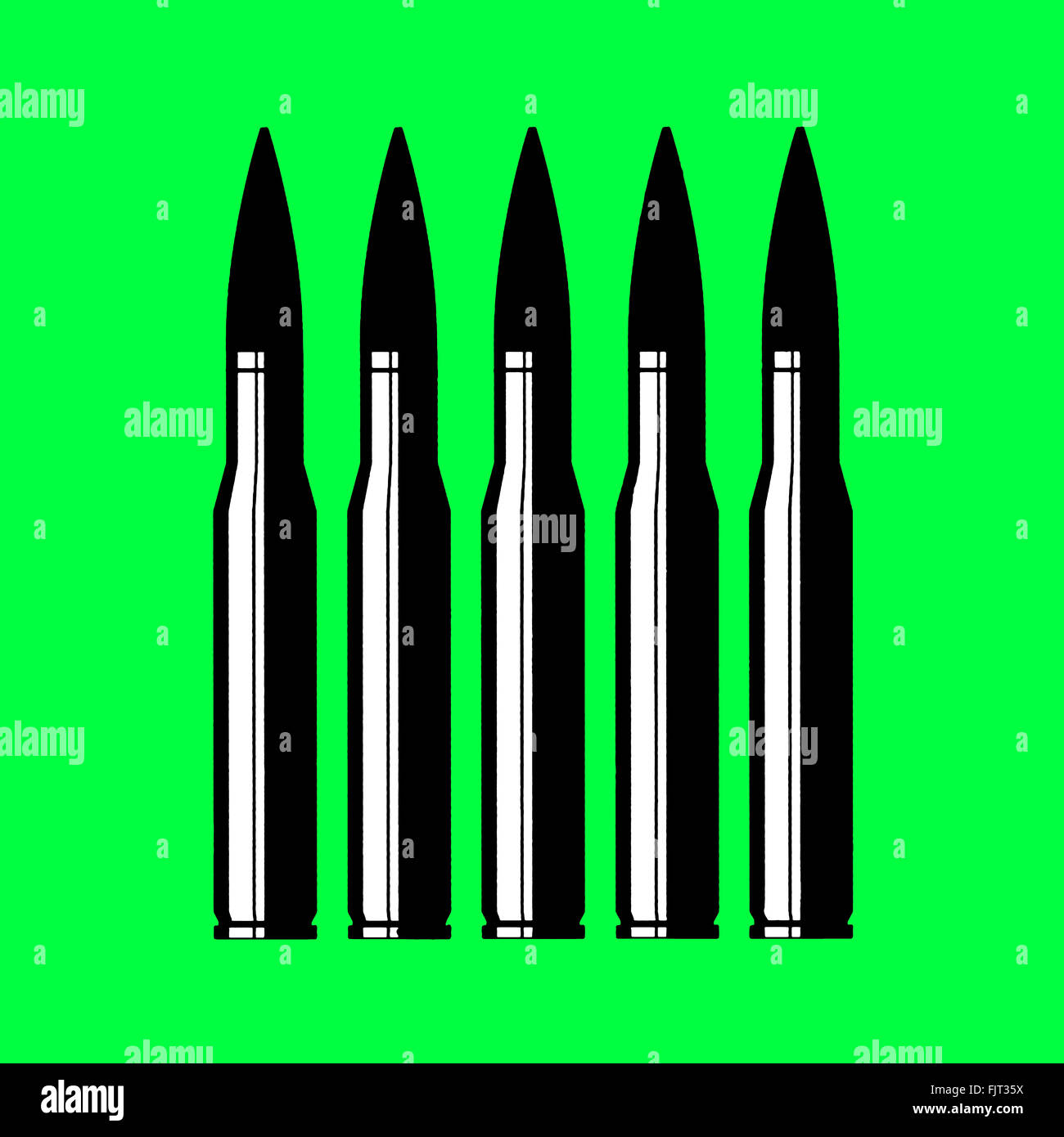 Bullets isolated hi-res stock photography and images - Alamy