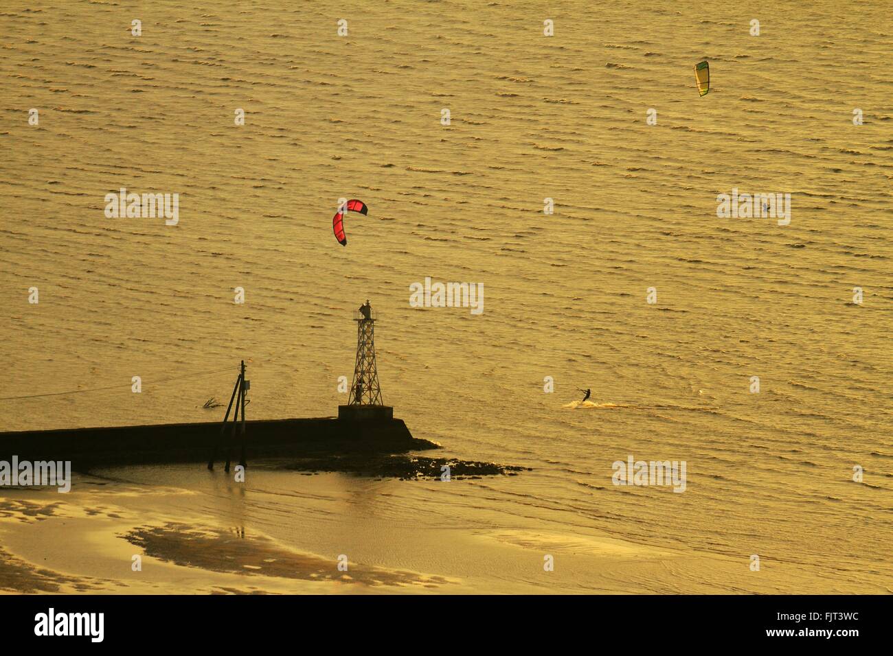 Kite Over Water High Resolution Stock Photography and Images - Alamy