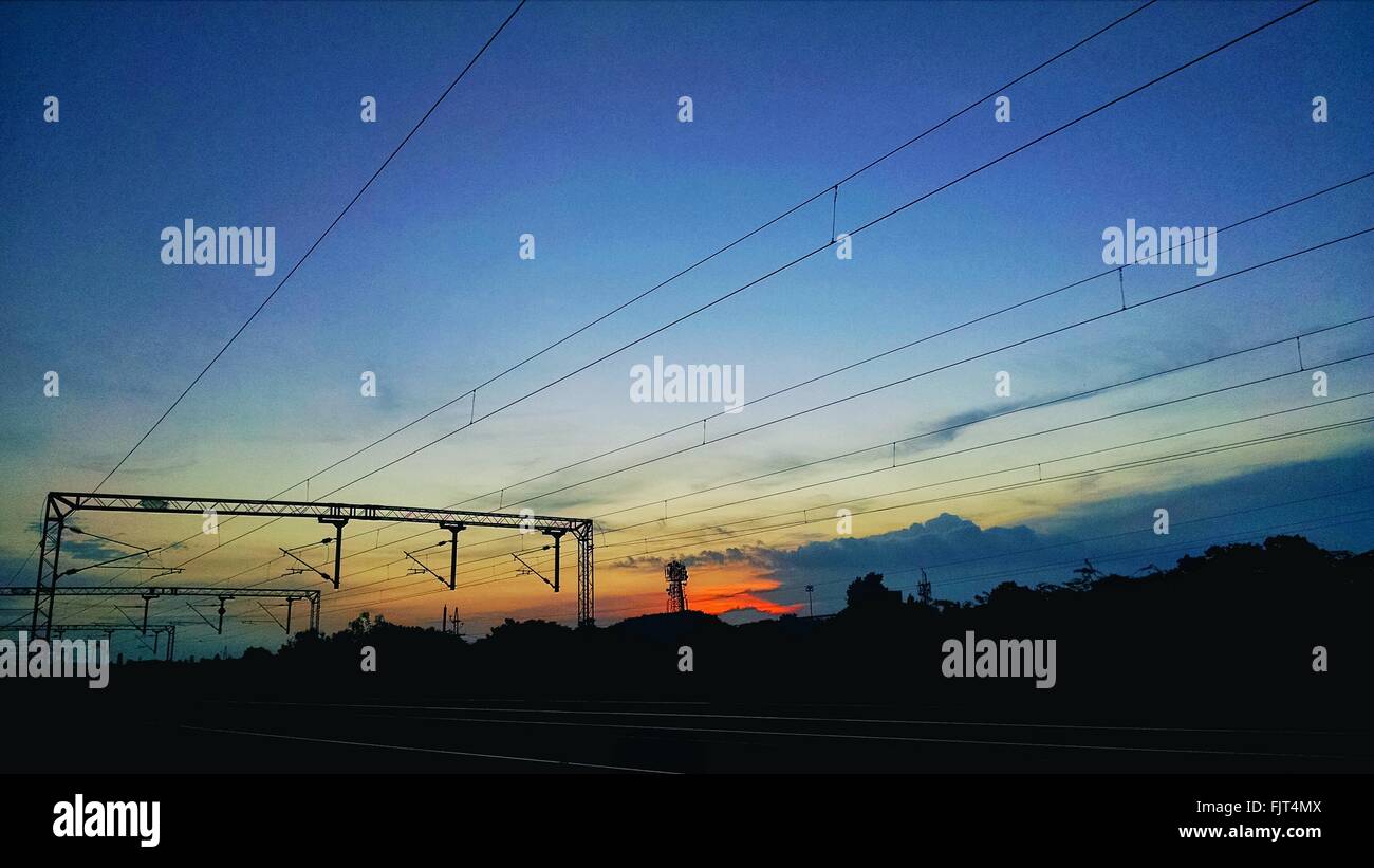 Electricity lines india hi-res stock photography and images - Alamy