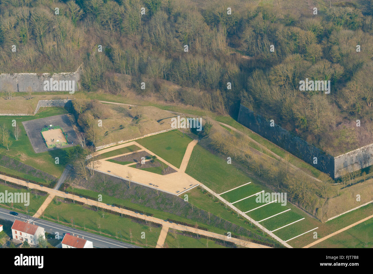 Verdun aerial hi-res stock photography and images - Alamy