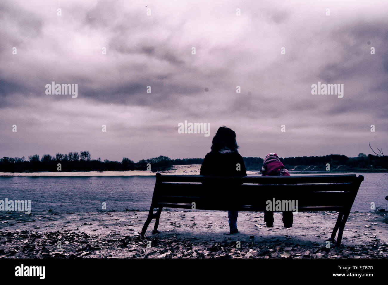 Person On Bench High Resolution Stock Photography and Images - Alamy
