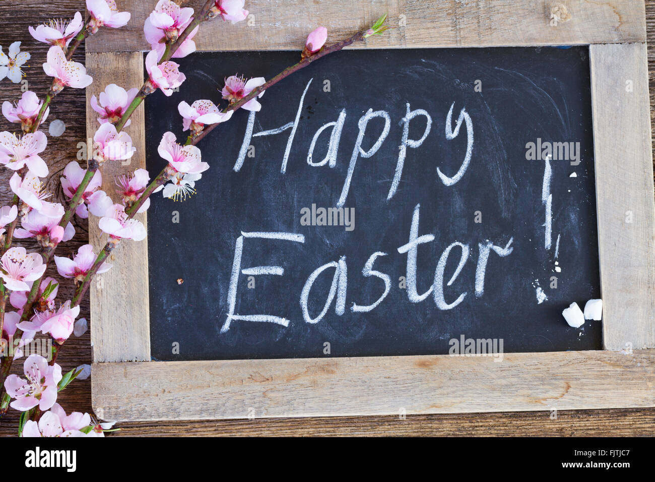 Happy easter words hi-res stock photography and images - Alamy