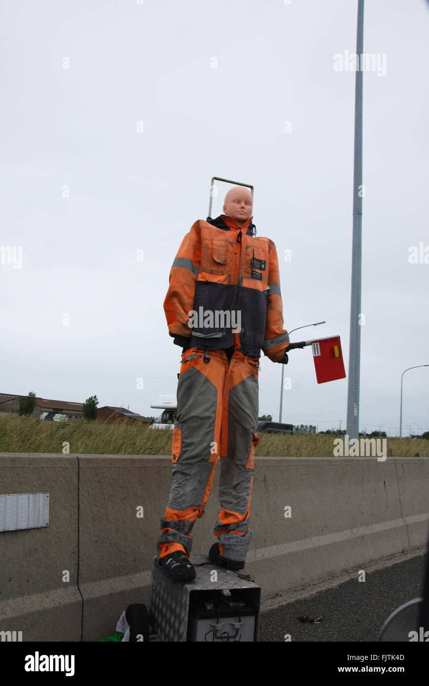 Motorway furniture hi-res stock photography and images - Alamy