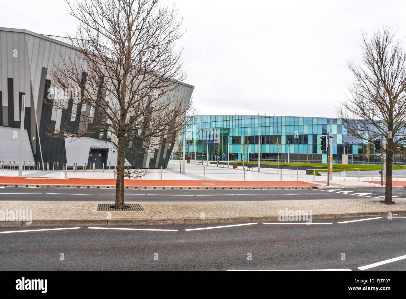 Cardiff Bay's brand new Ice Arena Wales stadium March 2015 PHILLIP ...