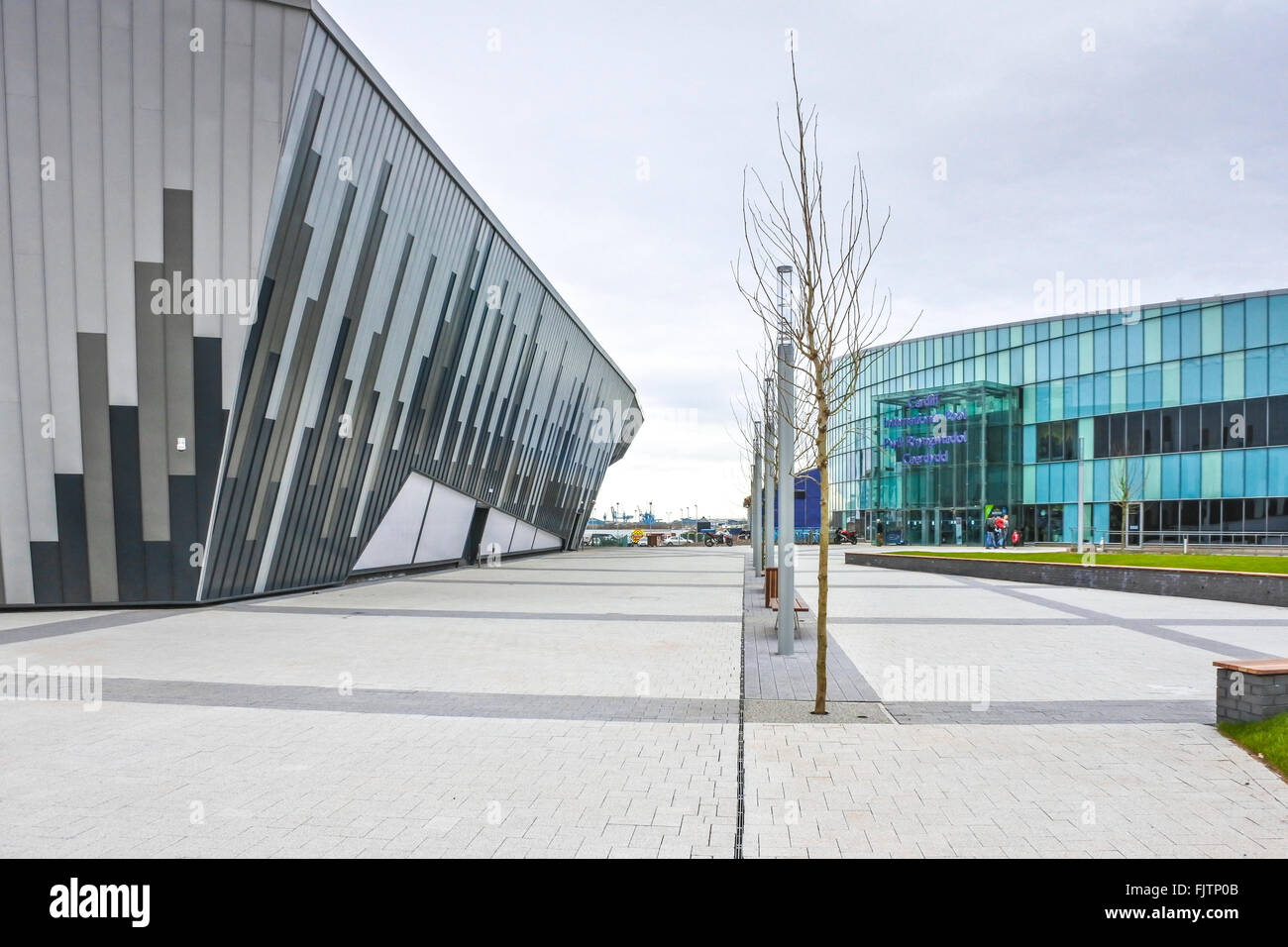 Cardiff Bay's brand new Ice Arena Wales stadium March 2015 PHILLIP ...
