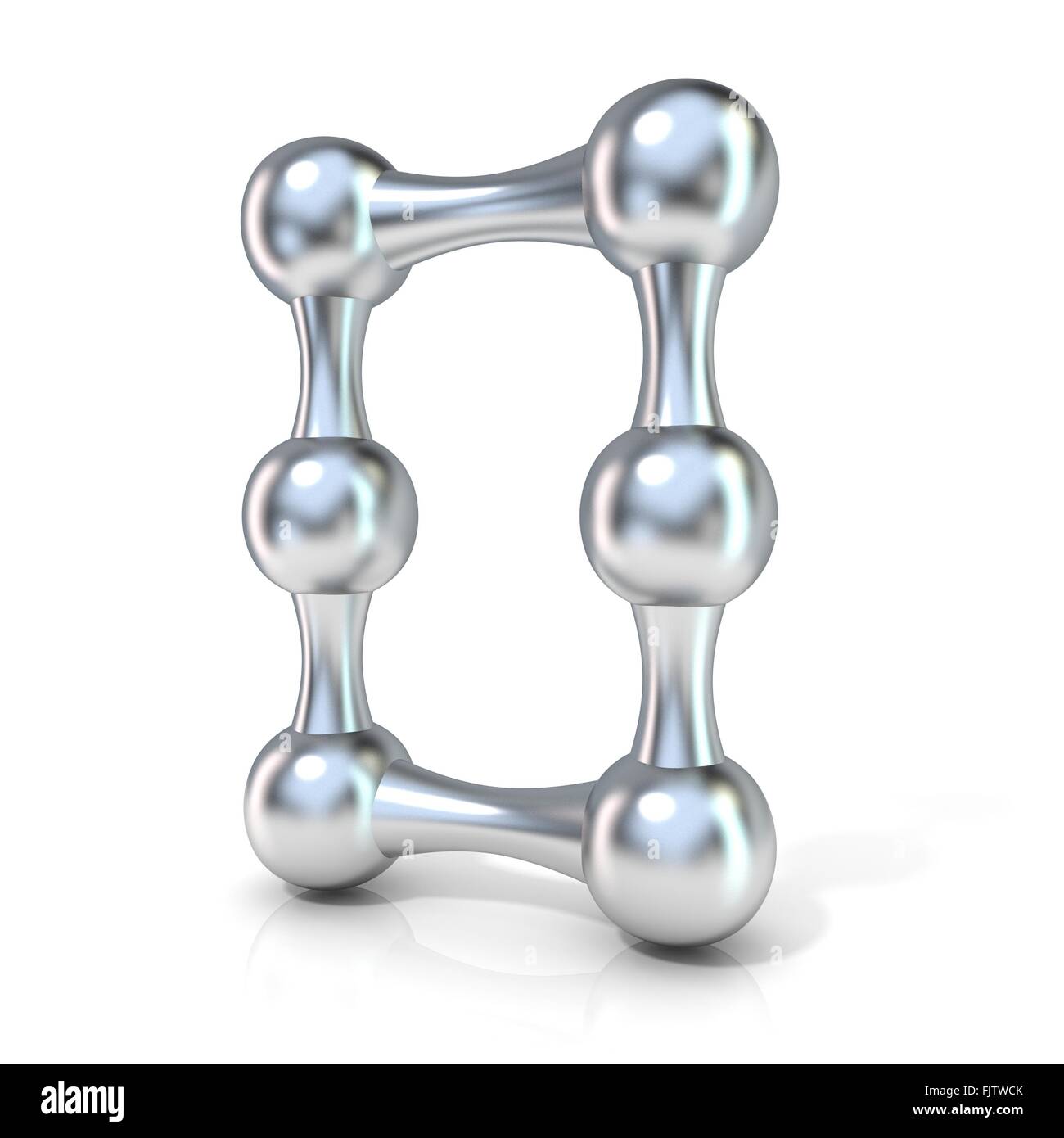 Molecular font numerical digits collection, 0 - ZERO. 3D render ... Molecular font numerical digits collection, 0 - ZERO. 3D render ...