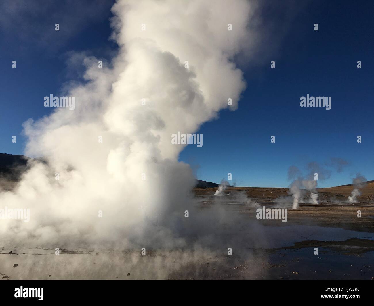 Steam geysers hi-res stock photography and images - Alamy