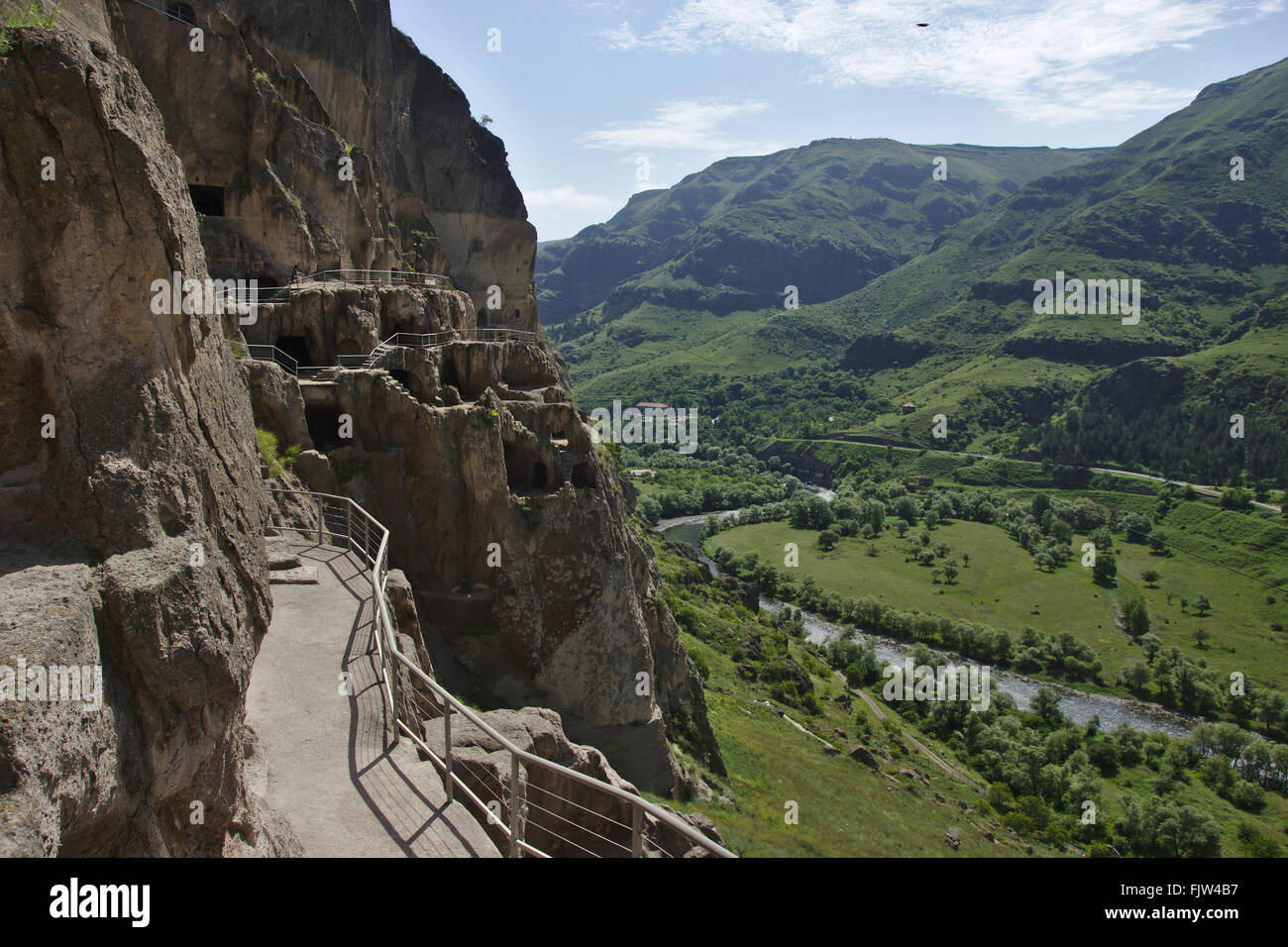 Vardzia, rock-carved cave monastery in Georgia Stock Photo - Alamy