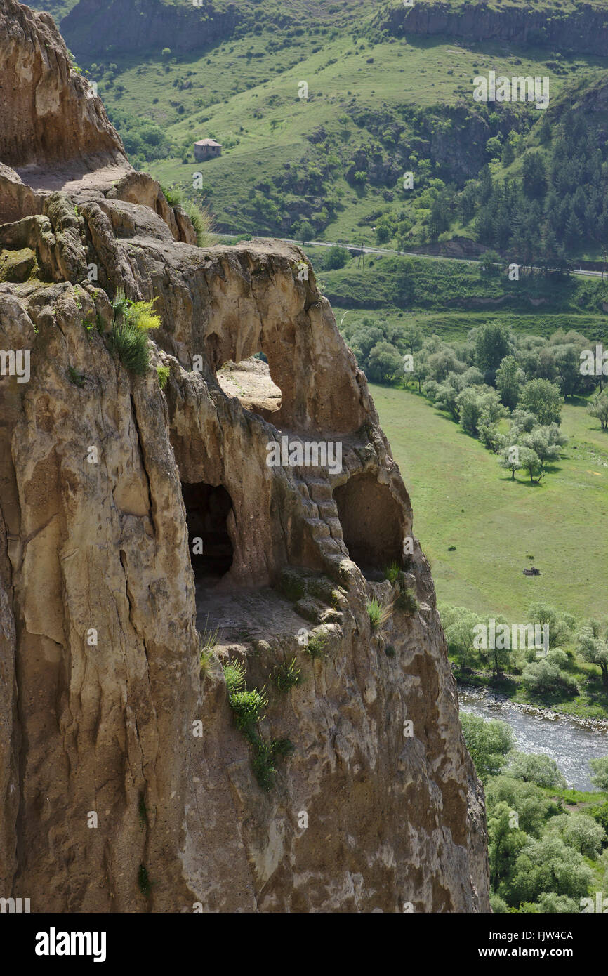 Vardzia, rock-carved cave monastery in Georgia Stock Photo - Alamy