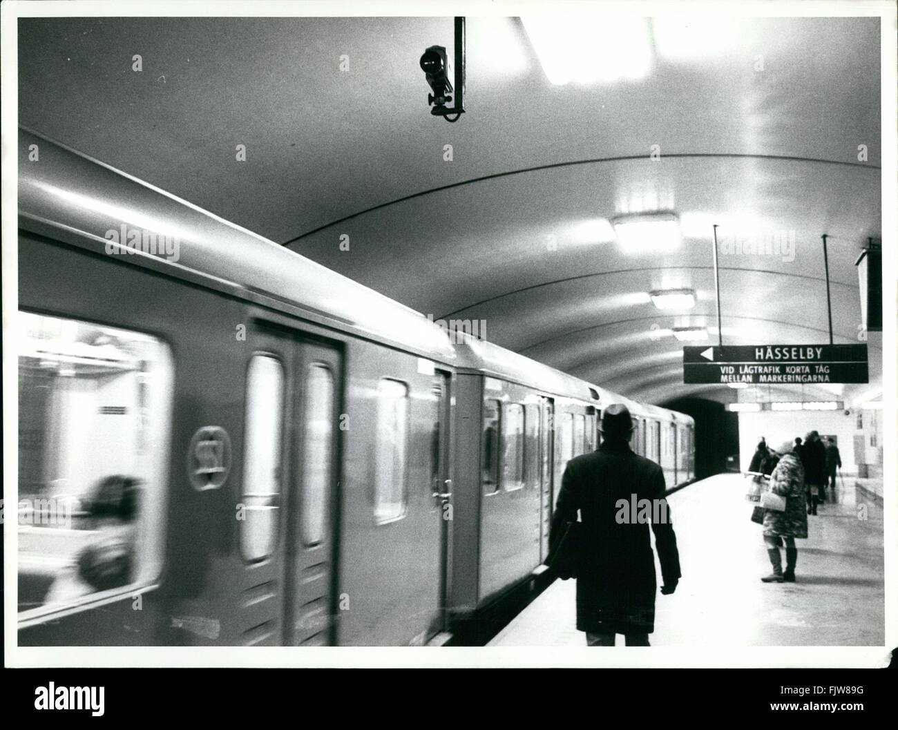 1980 - Sweden St Subway. © Keystone Pictures USA/ZUMAPRESS.com/Alamy ...