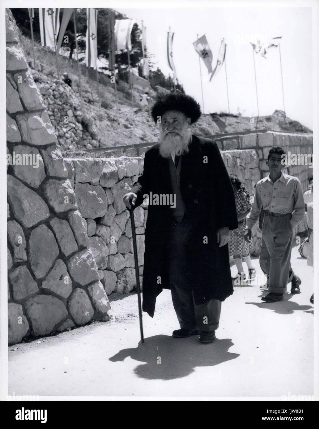 1967 - Israel elder Jew Orthodox Coptic beard holy man © Keystone ...