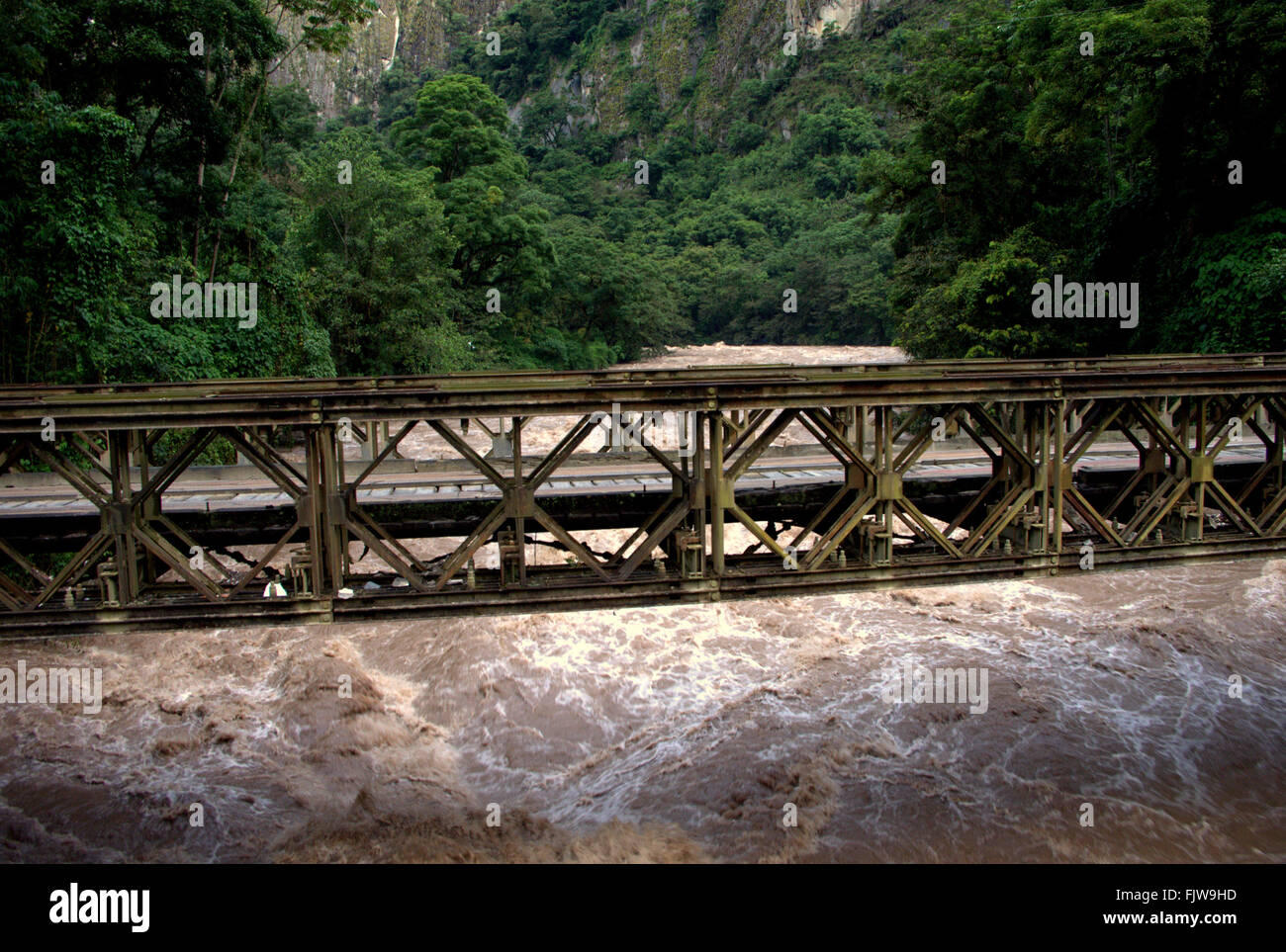 Bridge Over River Stock Photo - Alamy