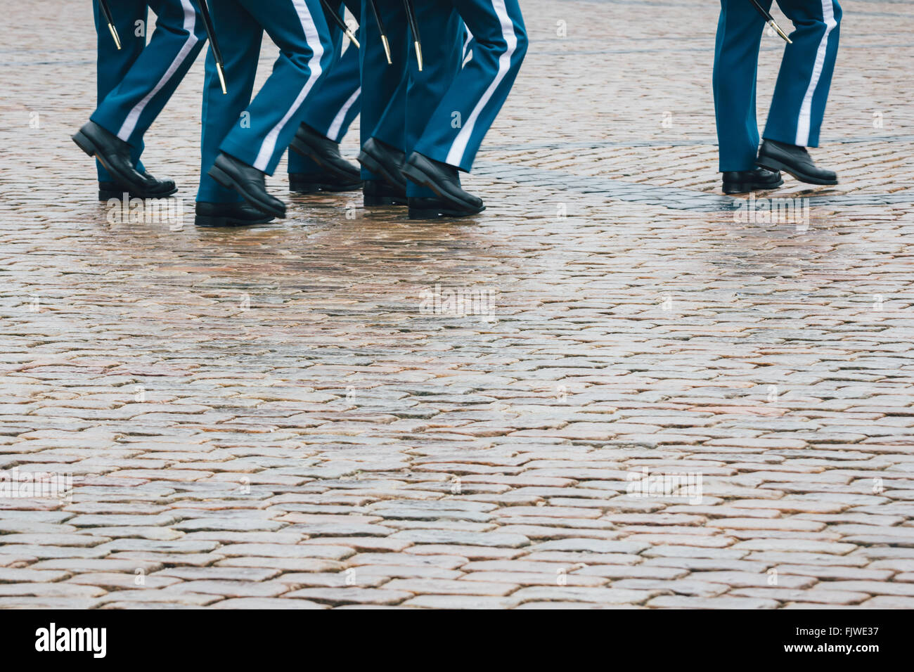 Blue uniform military parade hi-res stock photography and images - Alamy