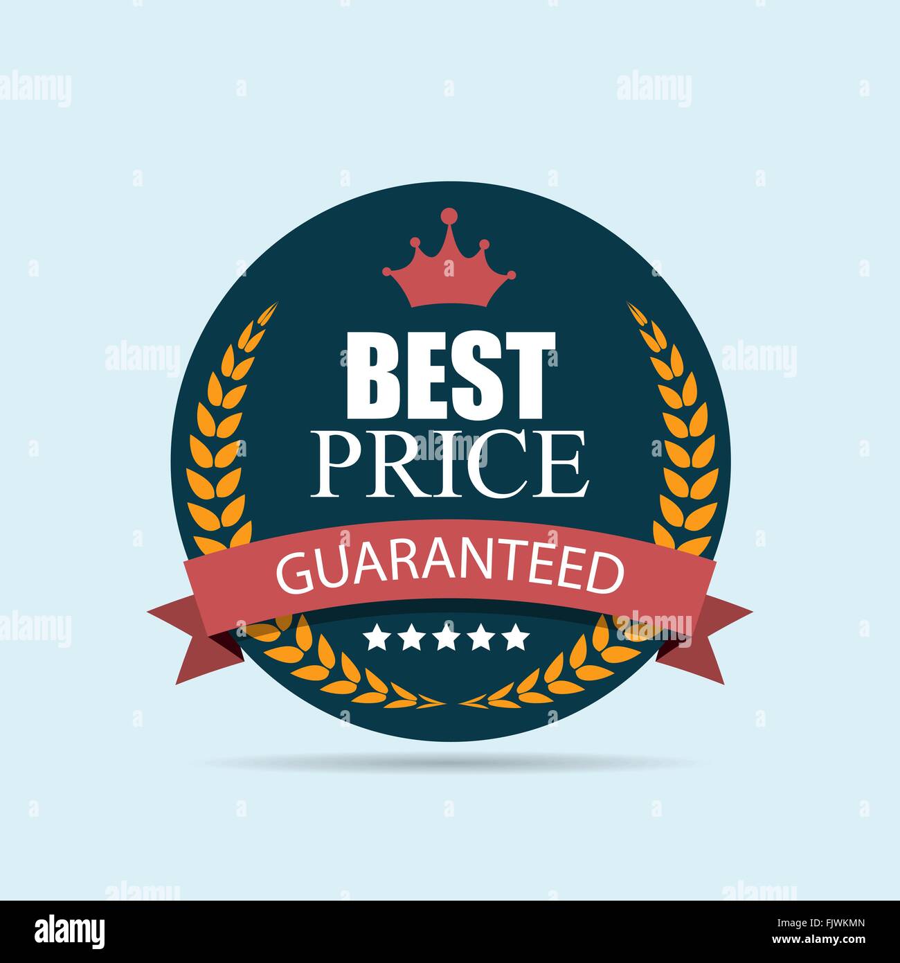 Best Price Label Illustration Stock Vector Image & Art - Alamy