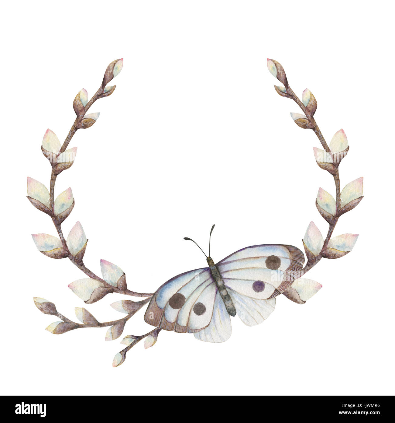 Pastel painting butterfly hi-res stock photography and images - Alamy