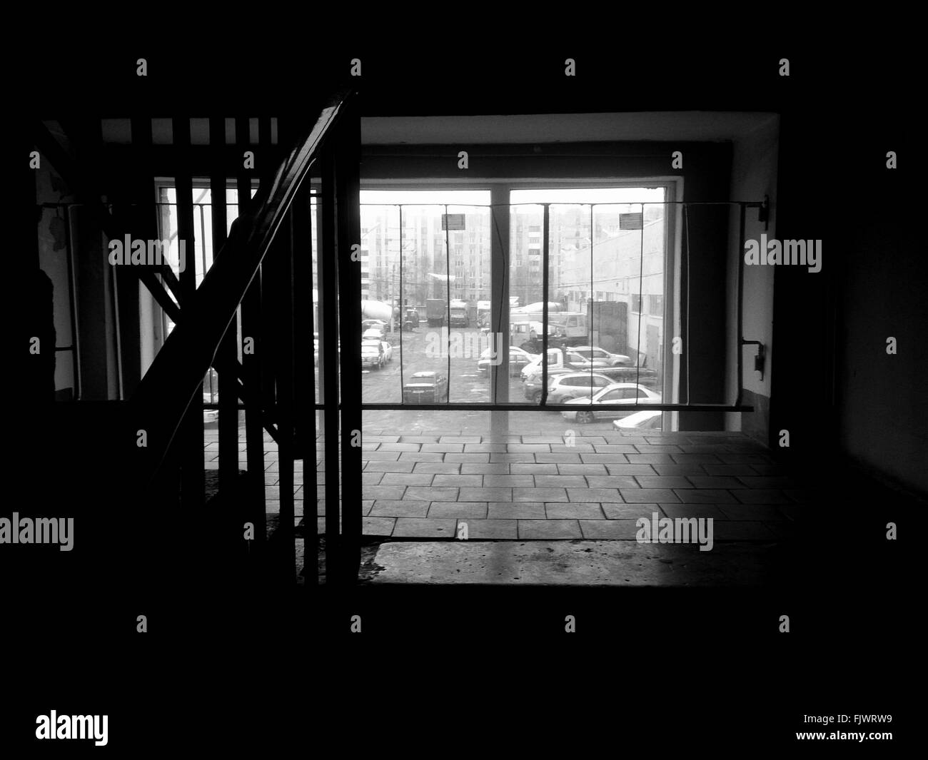 Window built in hi-res stock photography and images - Alamy