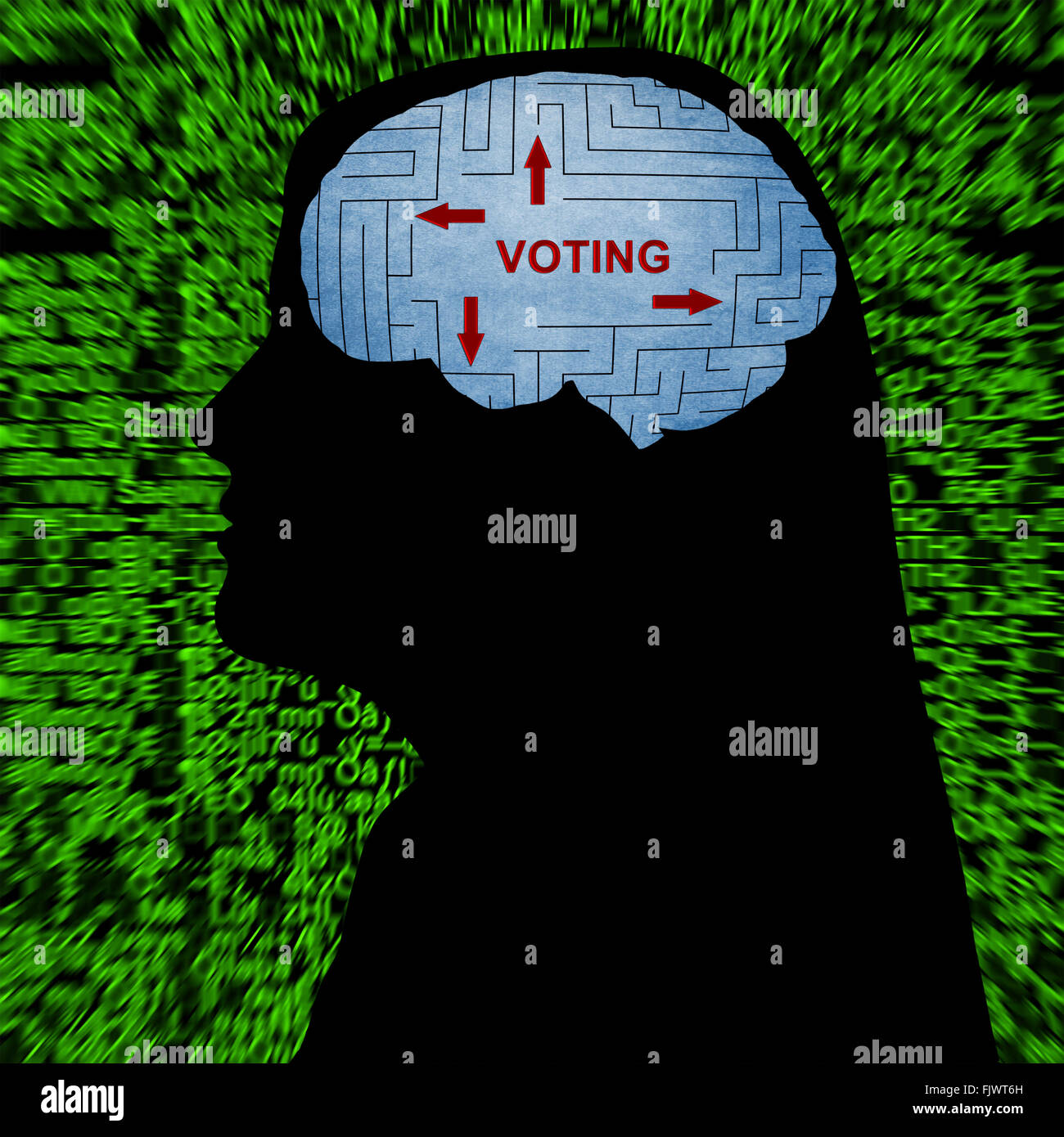 Voting in mind Stock Photo - Alamy