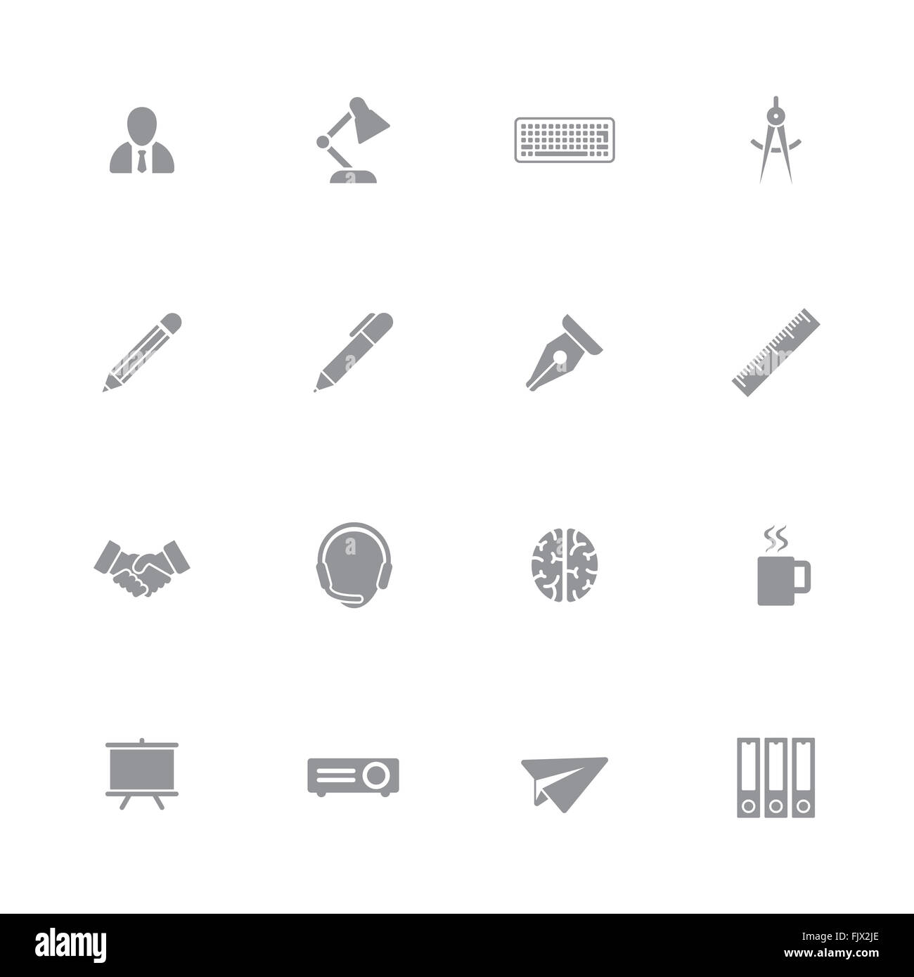 [JPEG] gray simple flat icon set 8 for web design, user interface (UI ...