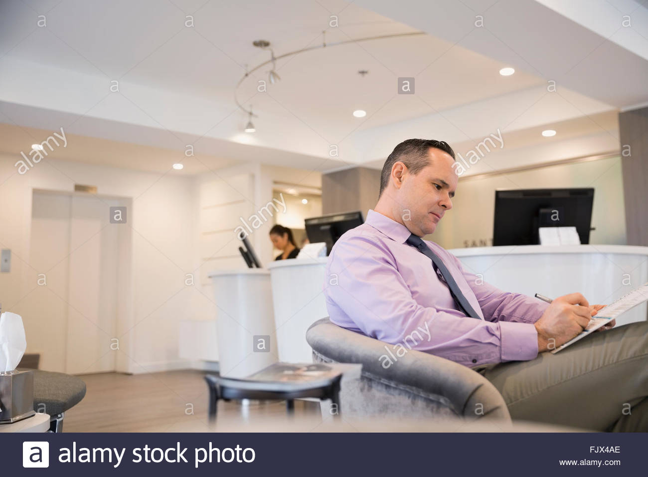 Clinic waiting area hi-res stock photography and images - Alamy