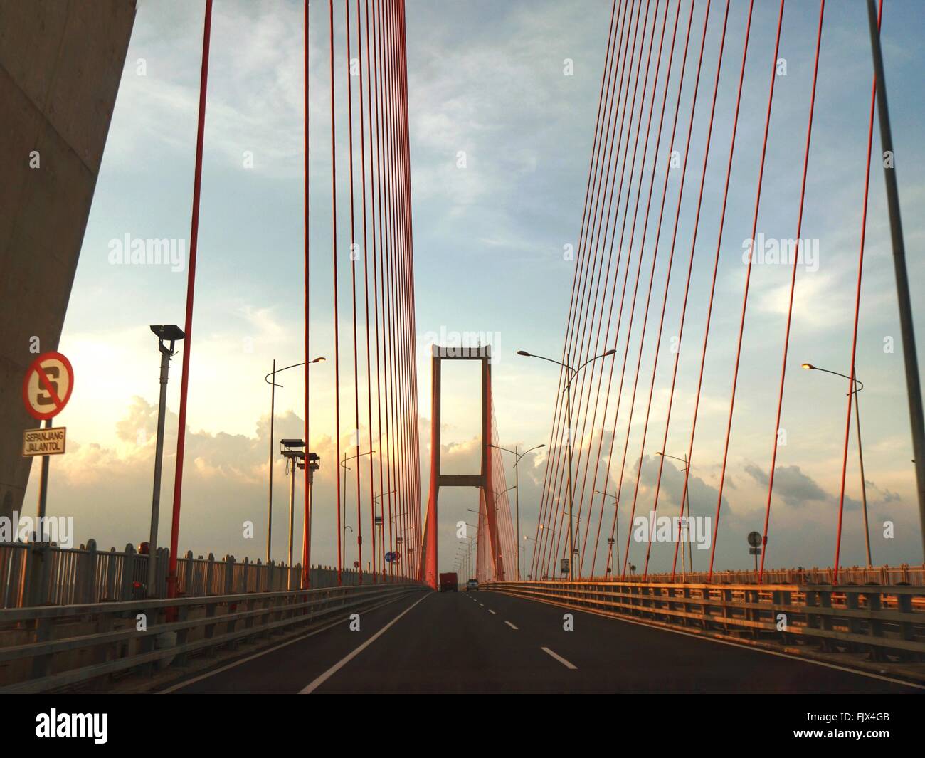 Suramadu bridge sky architecture hi-res stock photography and images ...