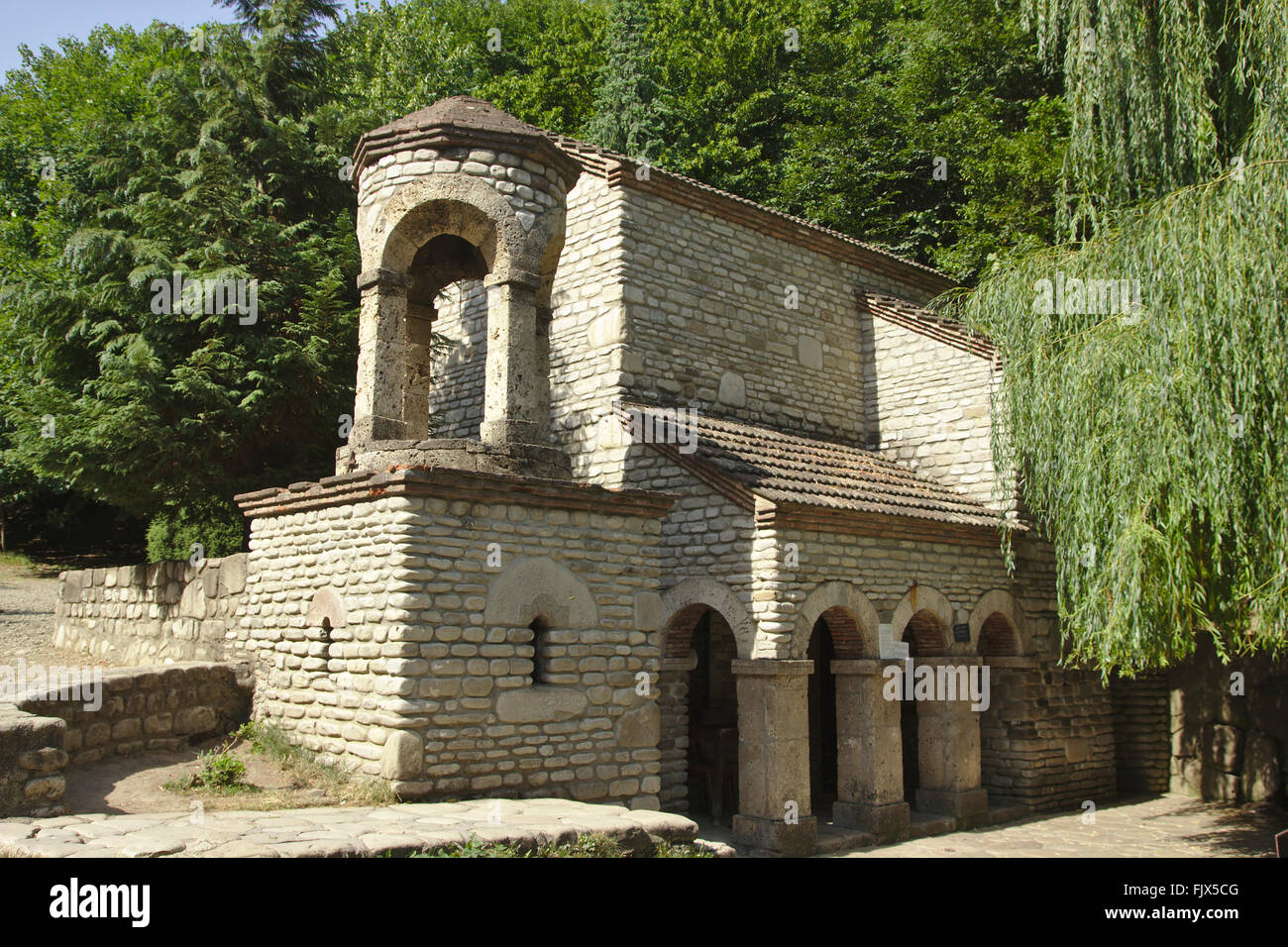 St Ninos Spring, Bodbe Convent near Sighnaghi, Kakheti, Georgia Stock ...