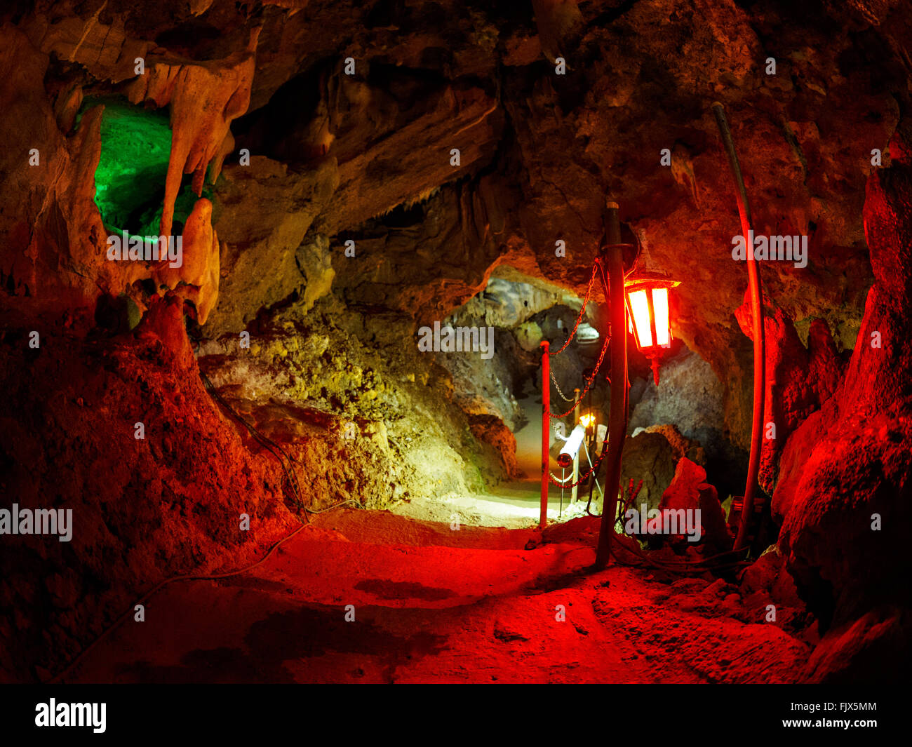 Illuminated lantern in cave cave hi-res stock photography and images ...