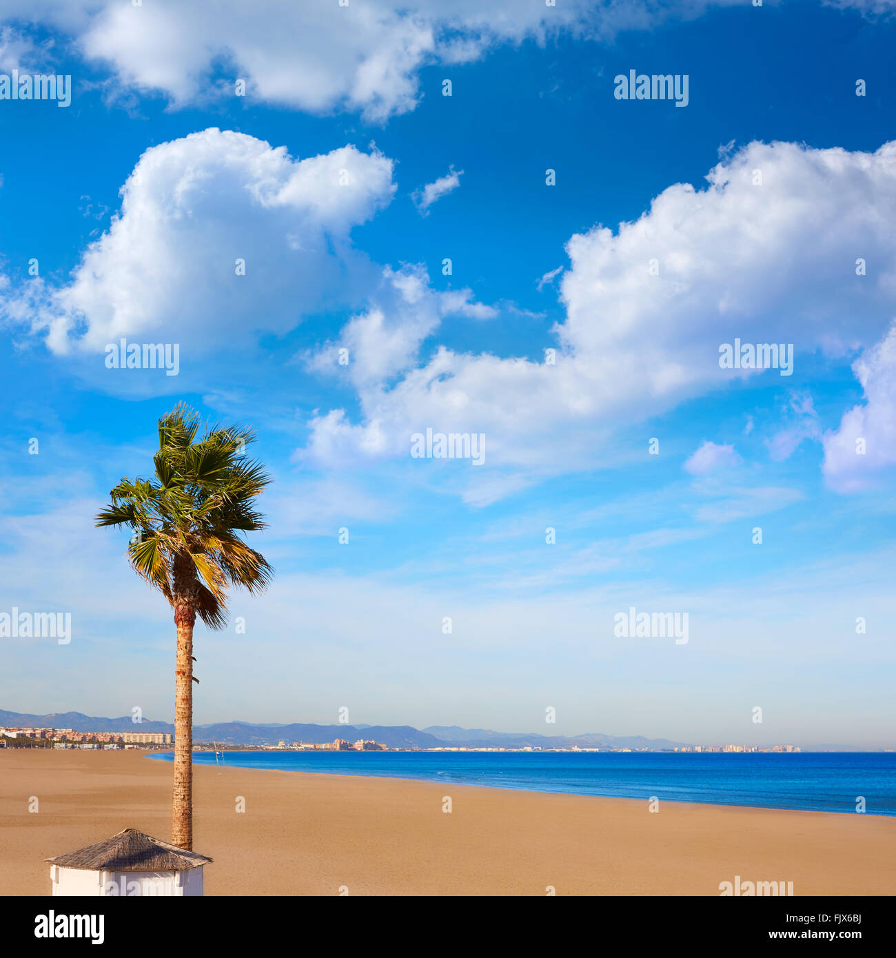Valencia beach arenas hi-res stock photography and images - Alamy