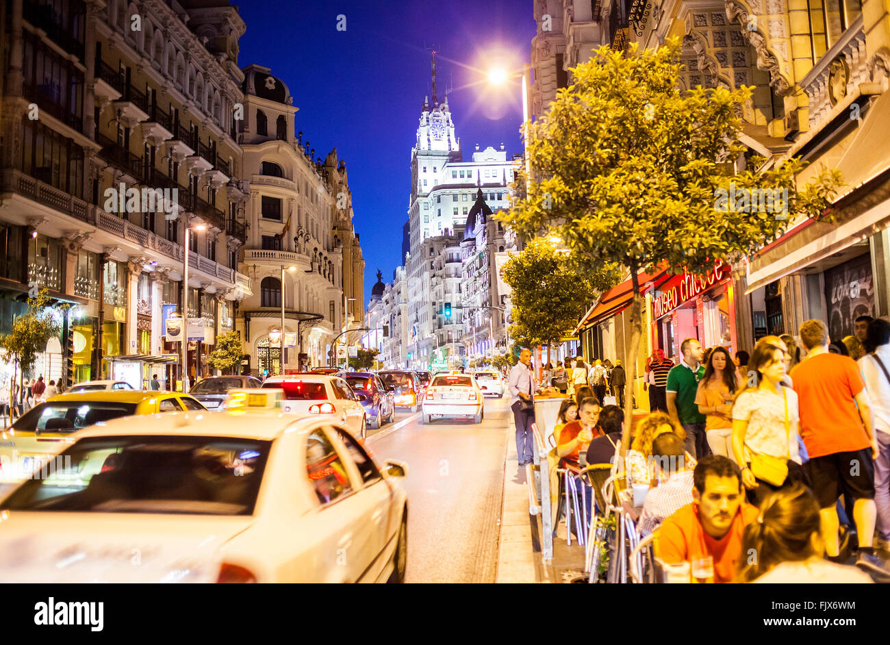 Overview of gran via hi-res stock photography and images - Alamy