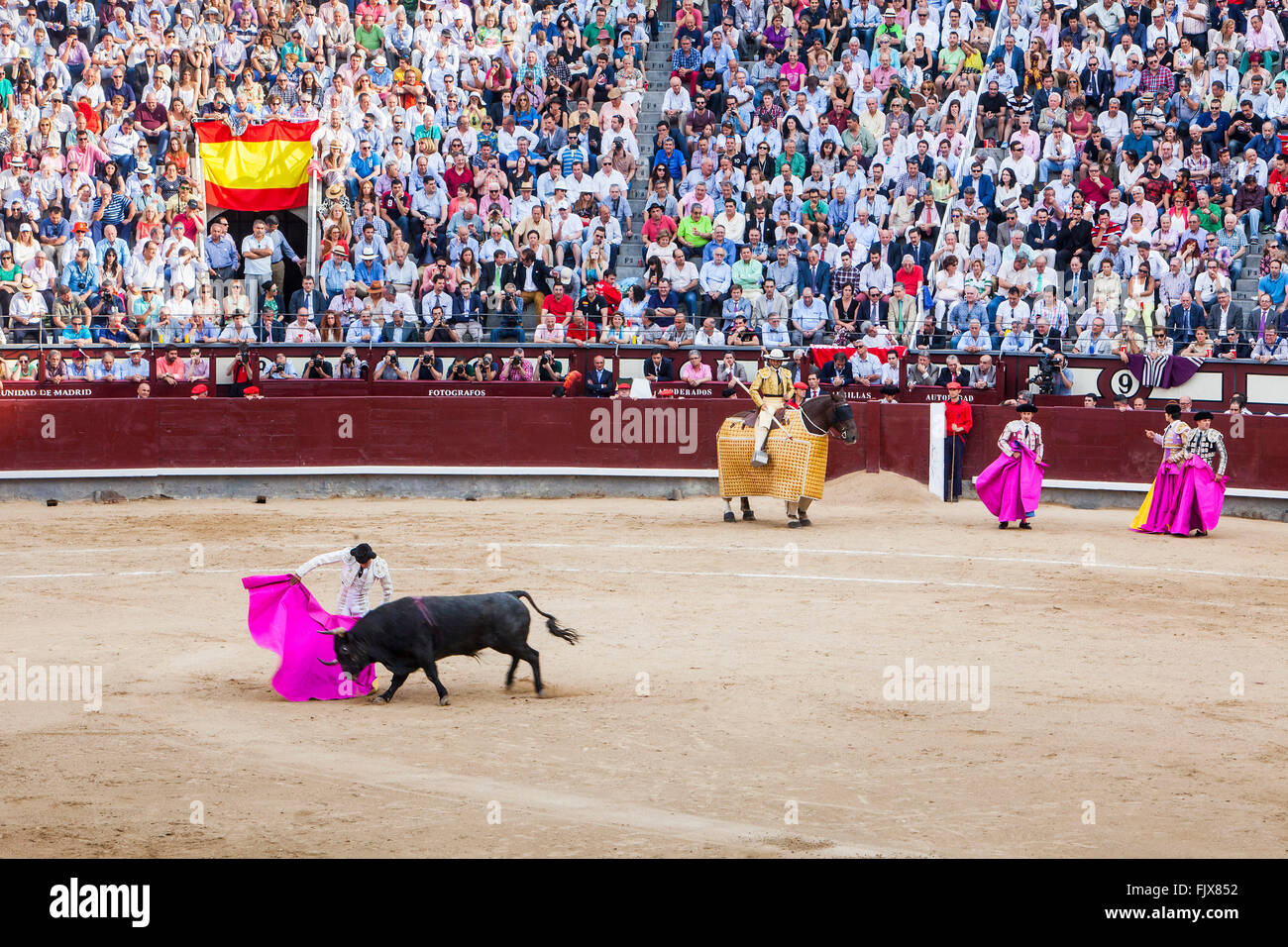 Las Ventas Bullring, Madrid, Spain Stock Photo - Alamy
