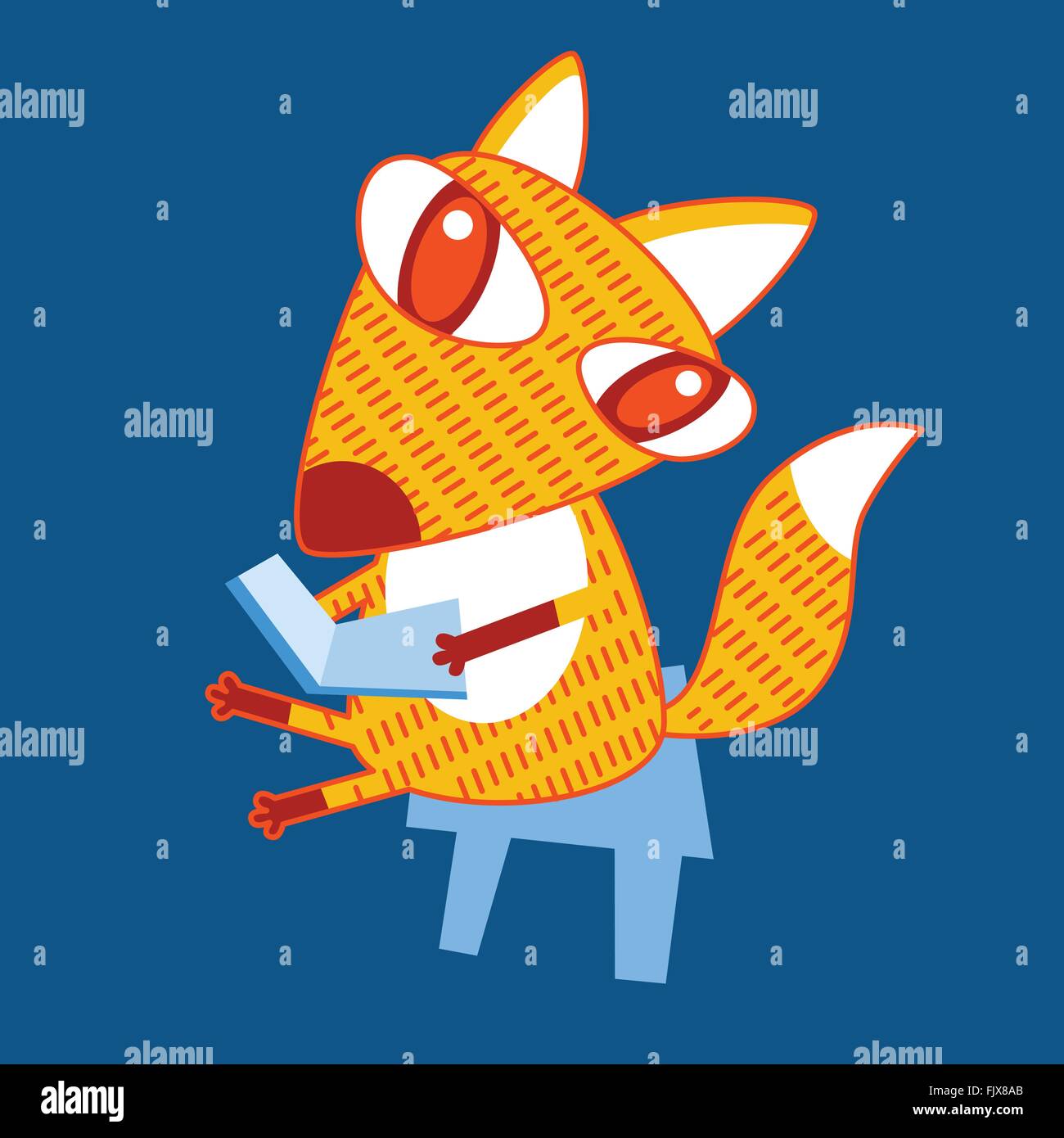 Book holding animal Stock Vector Images - Alamy