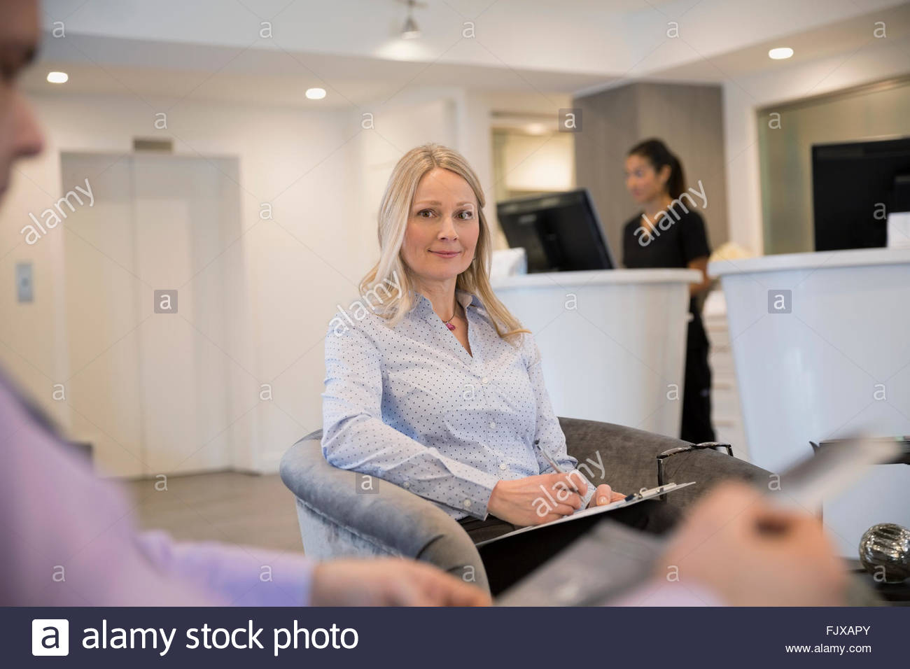 Mature woman asian blonde hi-res stock photography and images - Alamy