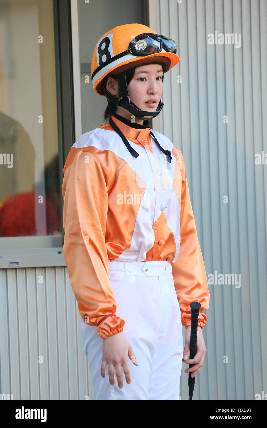 Kawasaki Race course, Kanagawa, Japan. 3rd Mar, 2016. Nanako Fujita ...