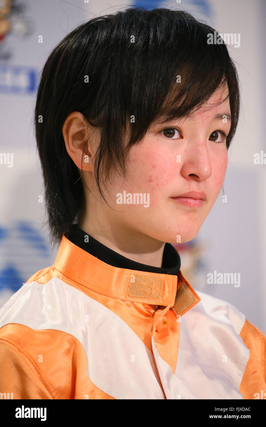 Kawasaki Race course, Kanagawa, Japan. 3rd Mar, 2016. Nanako Fujita ...