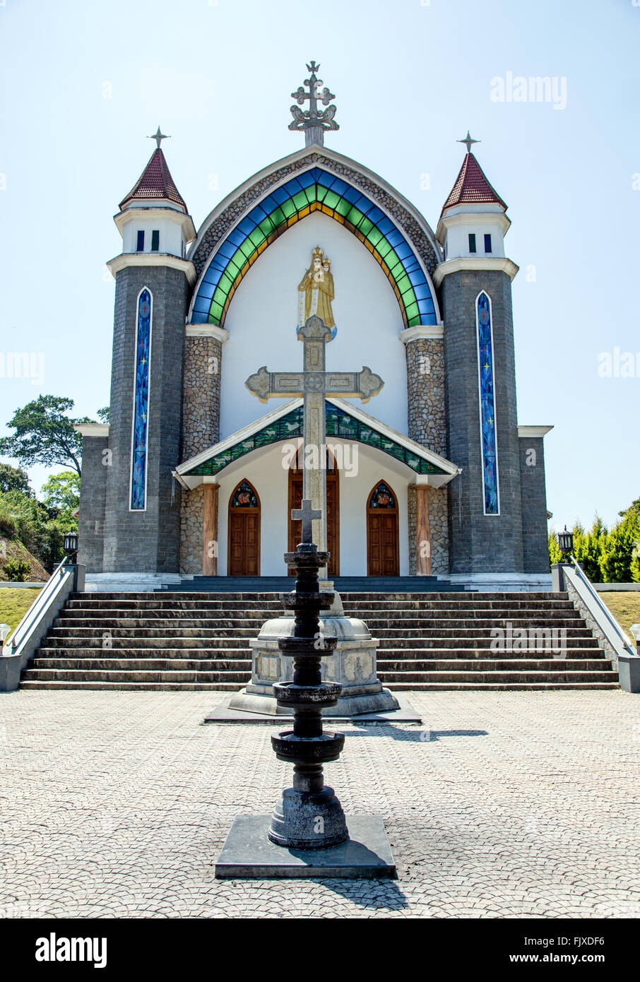 Velamkanni Matha Church Mailadumpara Kerala India Stock Photo - Alamy