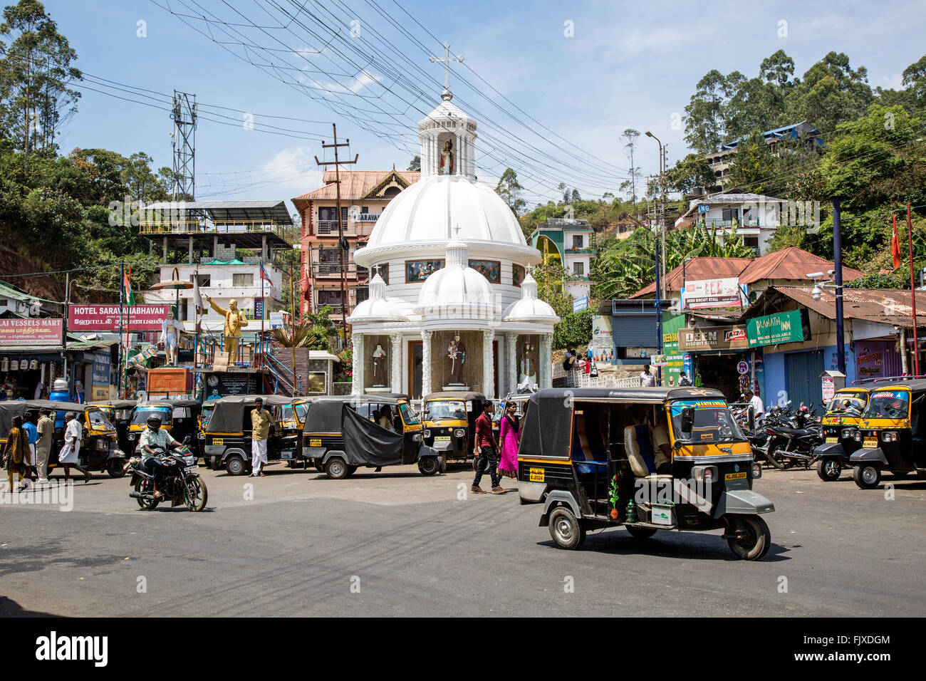 Christian church munnar kerala india hi-res stock photography and ...