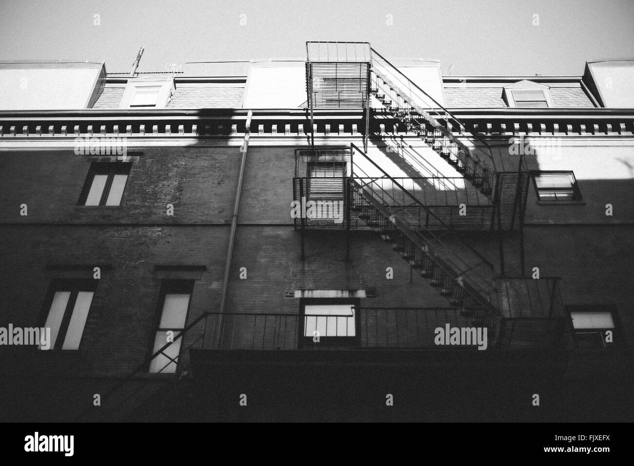 Fire Escape Building Architecture High Resolution Stock Photography and ...