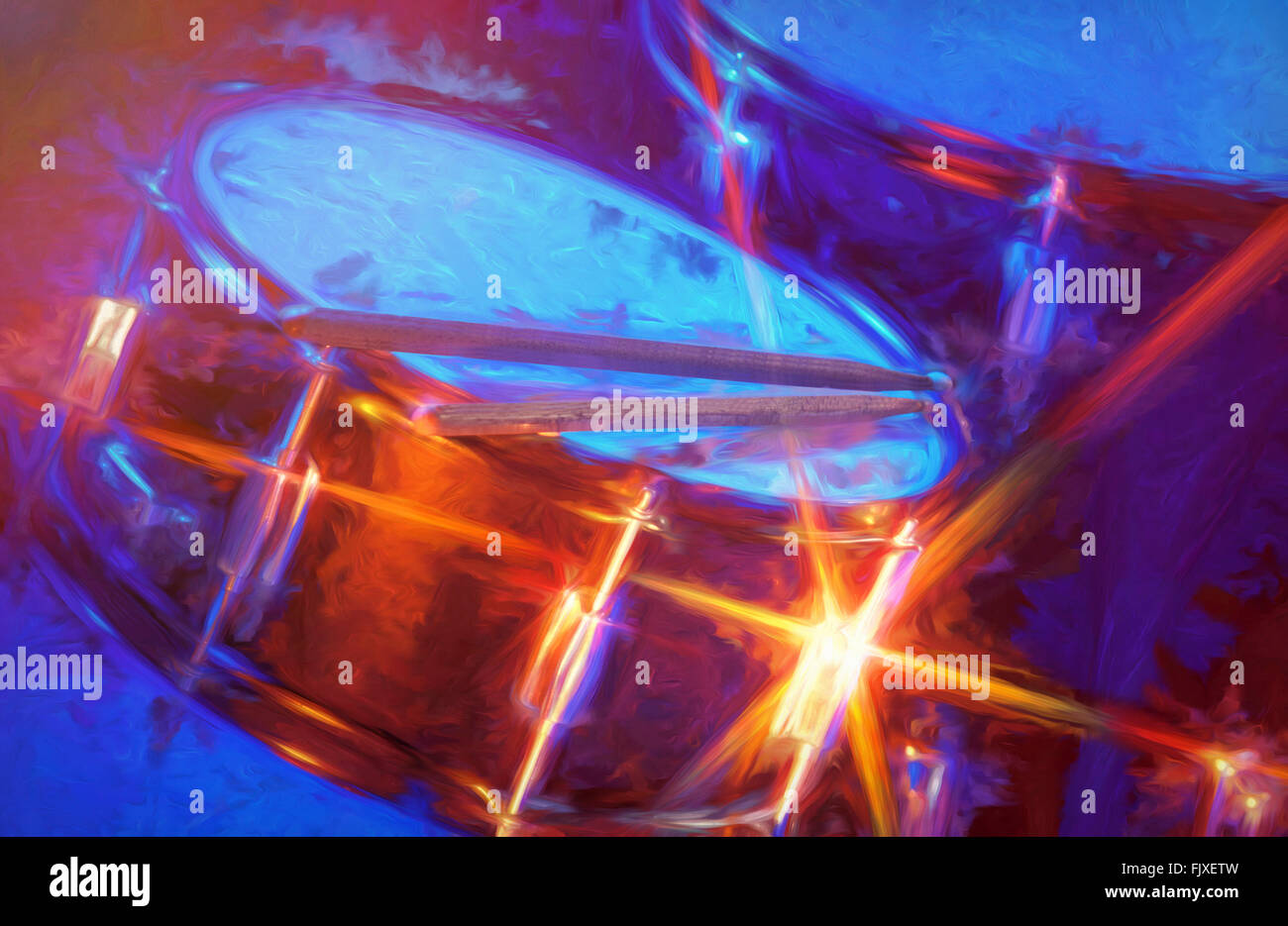Take Five. Drums Stock Photo - Alamy