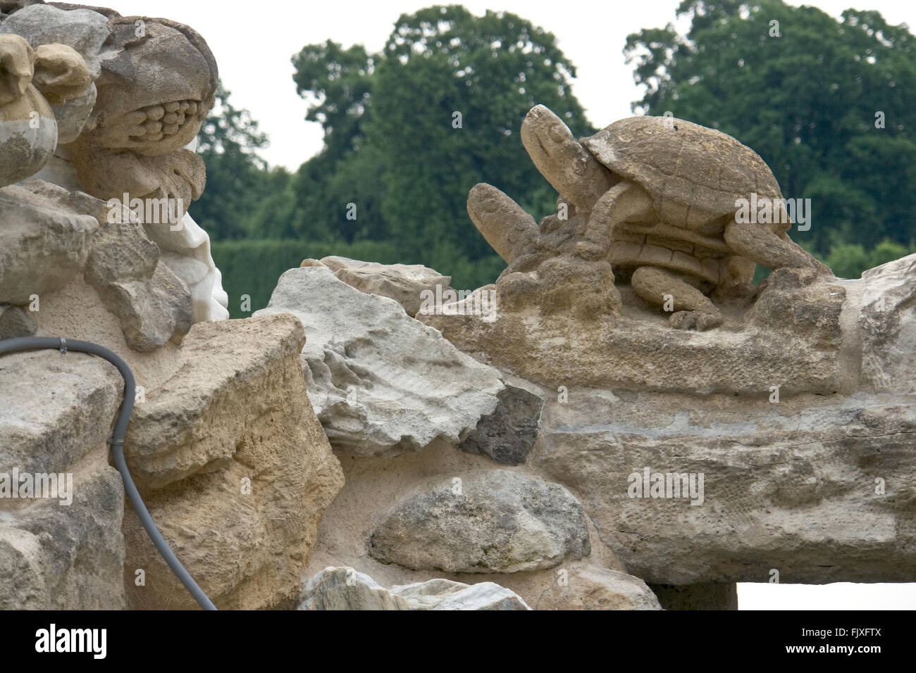 Sculpted mating turtles Stock Photo - Alamy