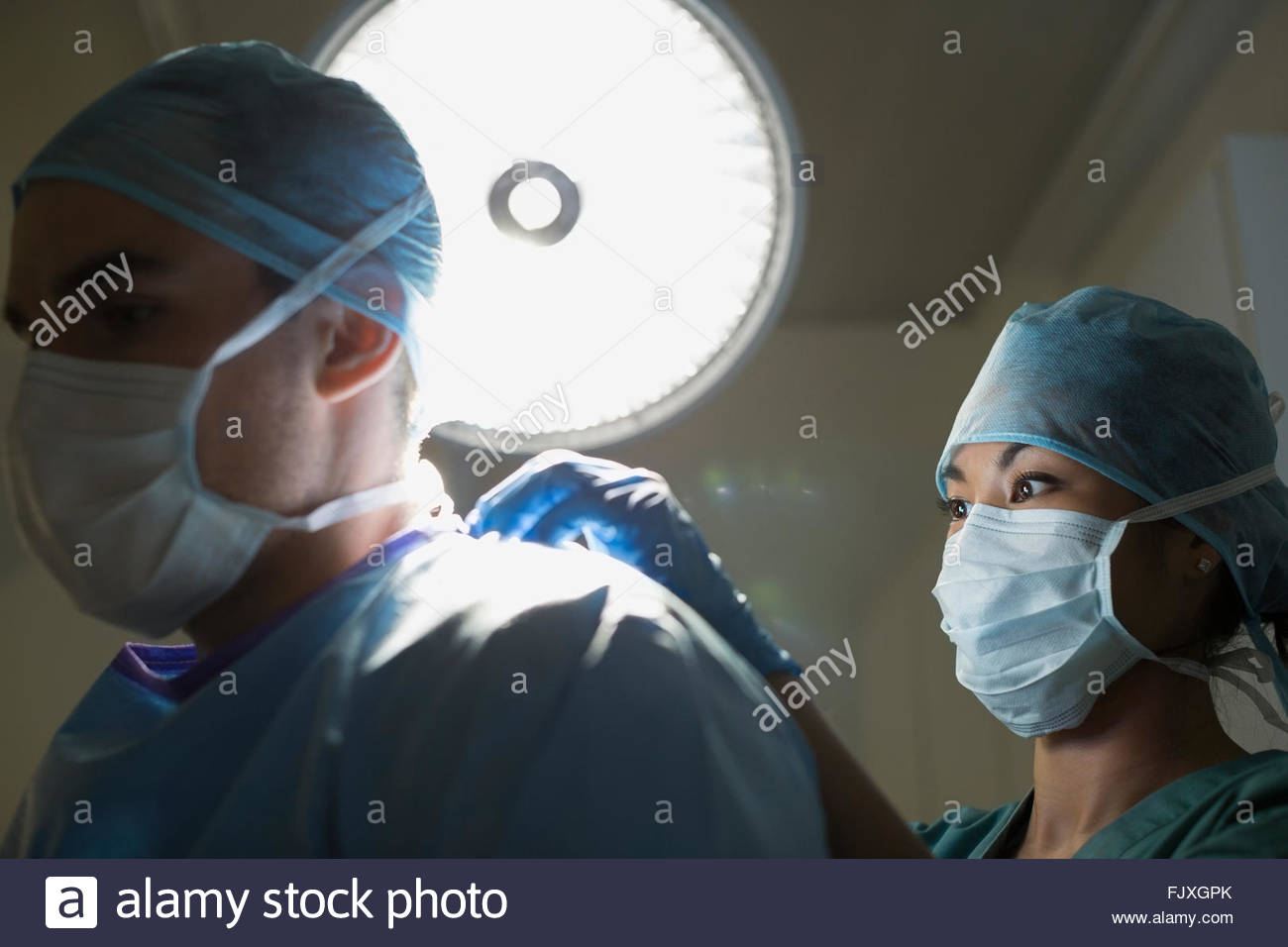 Operating Gowns Stock Photos & Operating Gowns Stock Images - Alamy