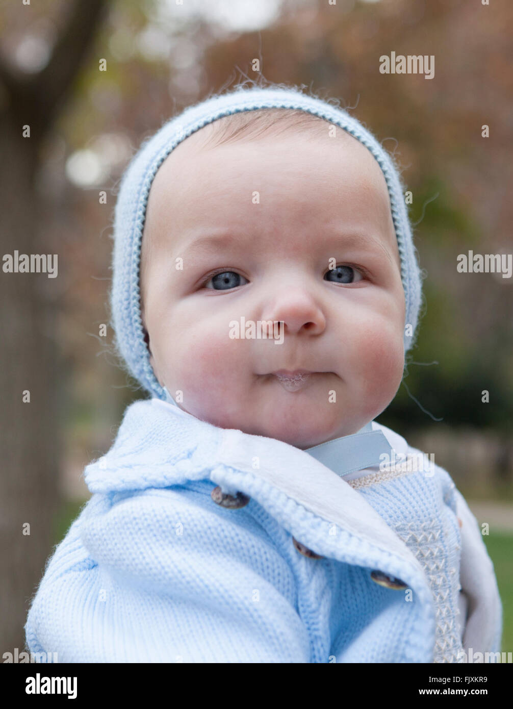 Cute baby winter hi-res stock photography and images - Alamy