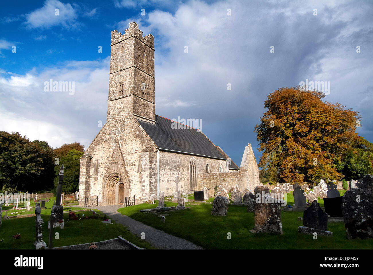 Clonfert Monastery Ballinasloe galway Ireland Stock Photo - Alamy