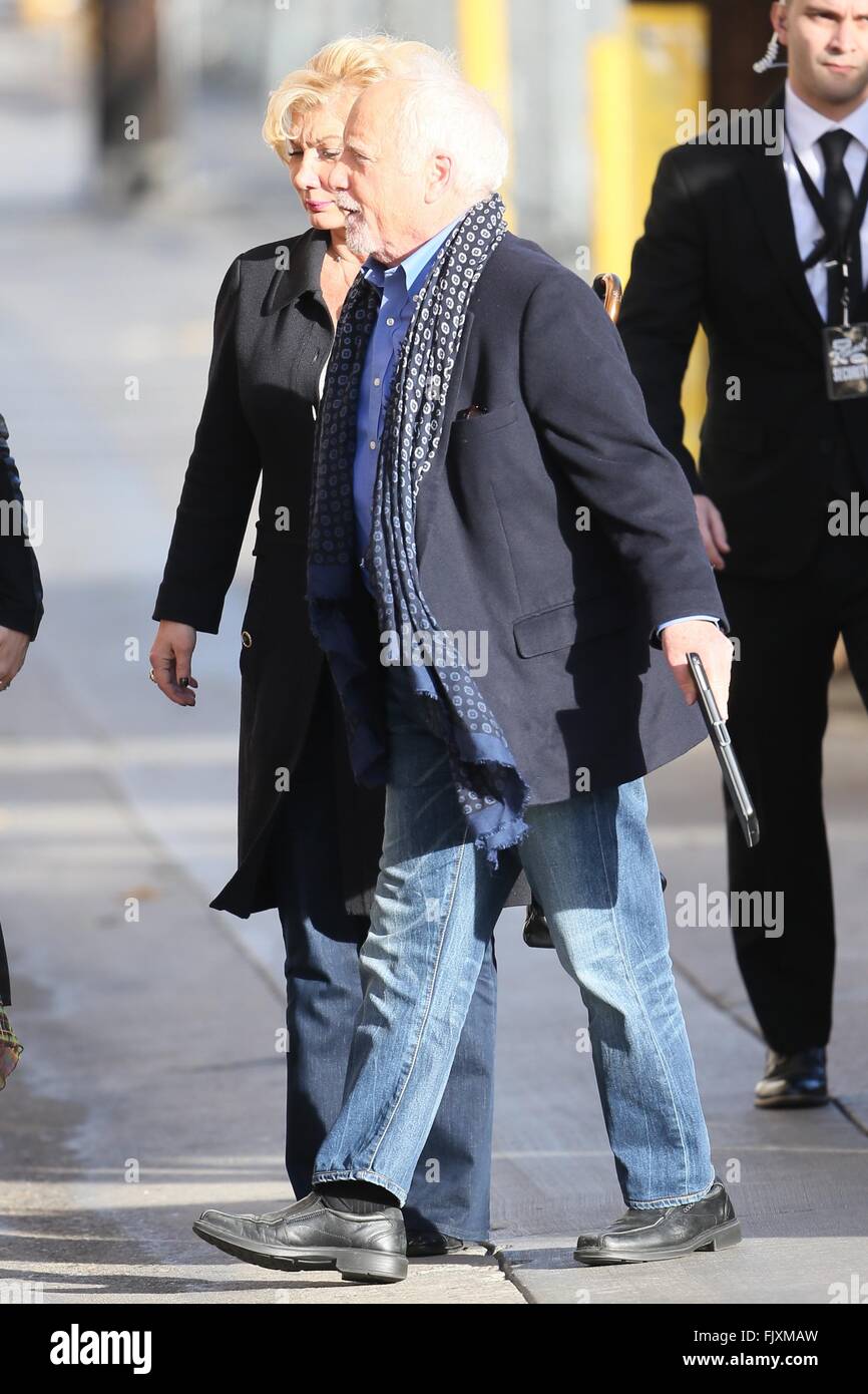 Richard Dreyfuss seen arriving at the ABC studios for Jimmy Kimmel Live ...