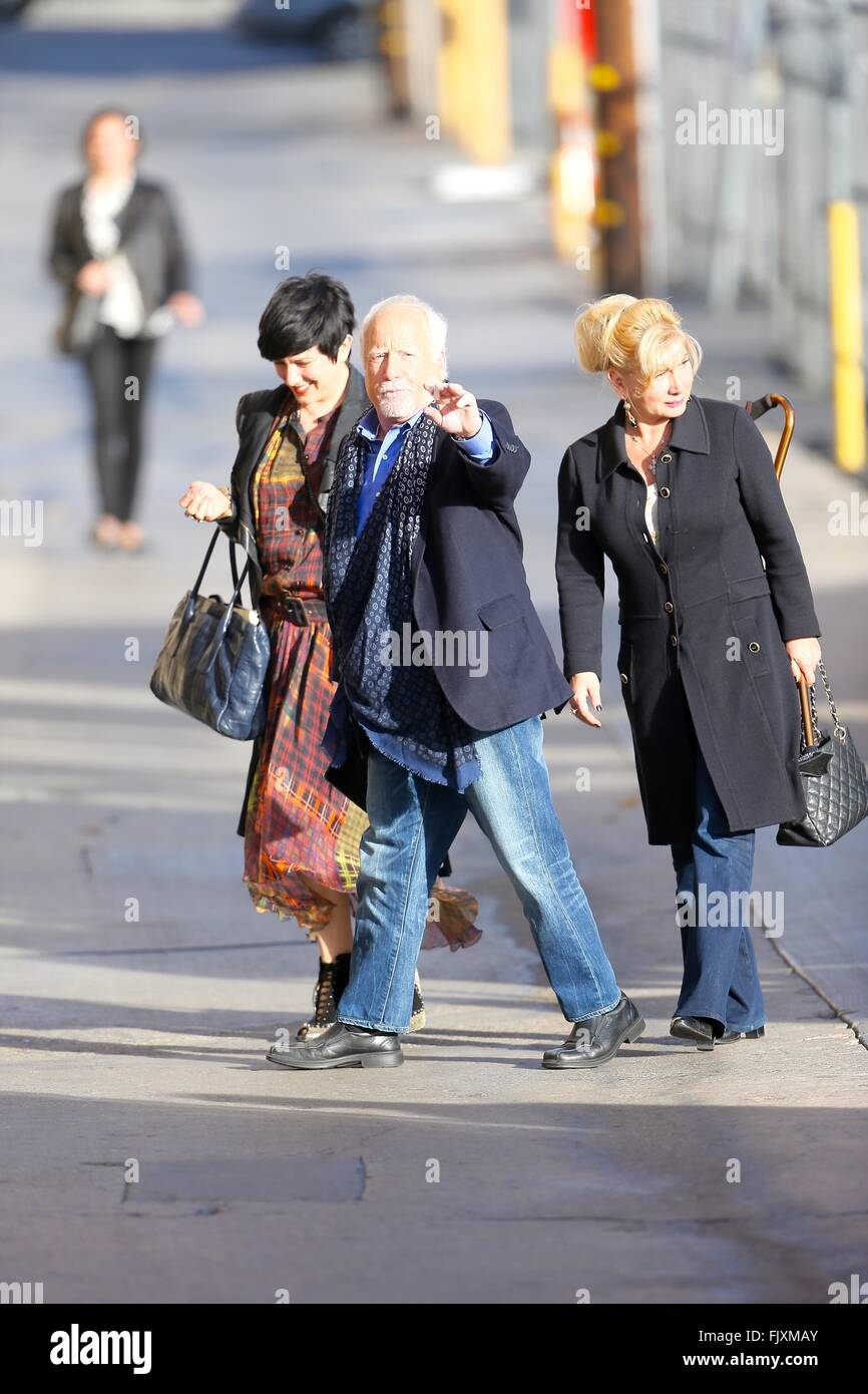Richard Dreyfuss seen arriving at the ABC studios for Jimmy Kimmel Live ...