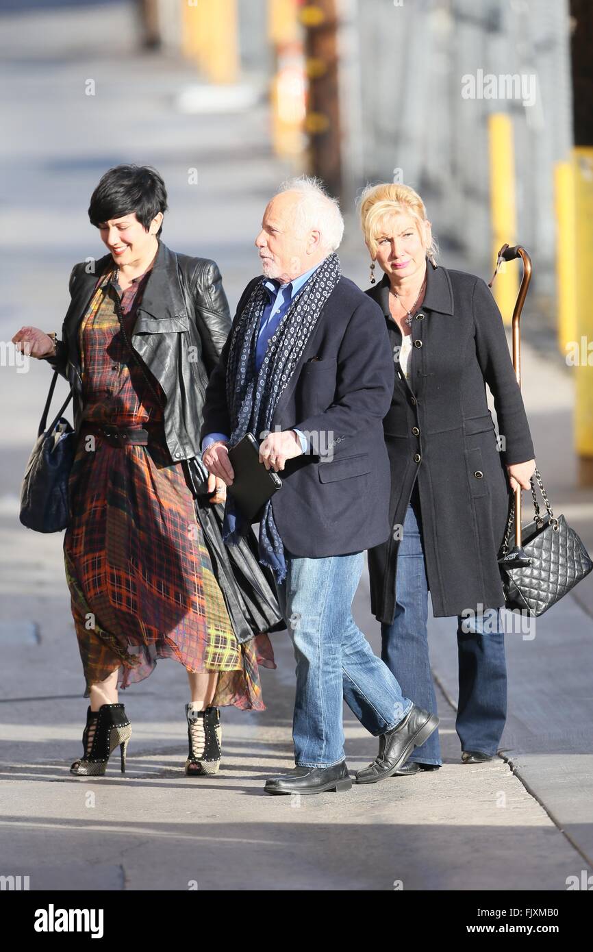 Richard Dreyfuss seen arriving at the ABC studios for Jimmy Kimmel Live ...