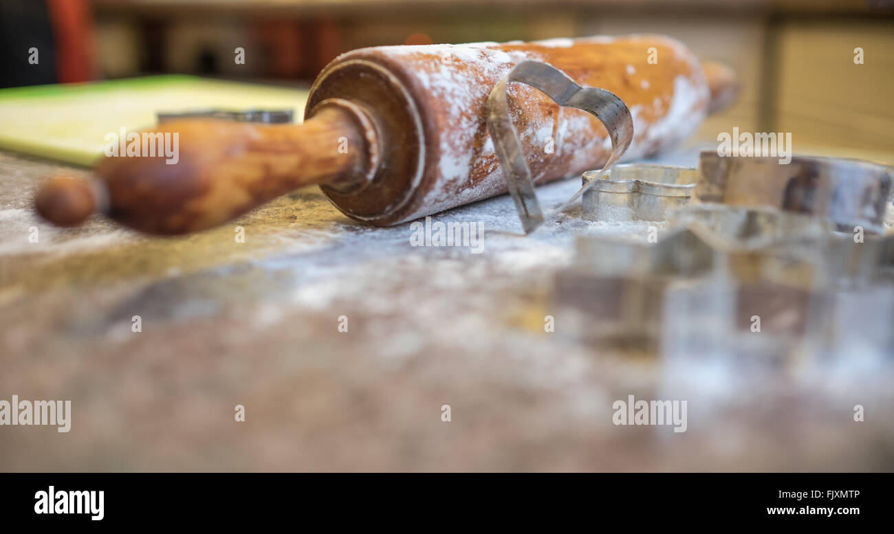 Rolling pin pastry cutter hi-res stock photography and images - Alamy
