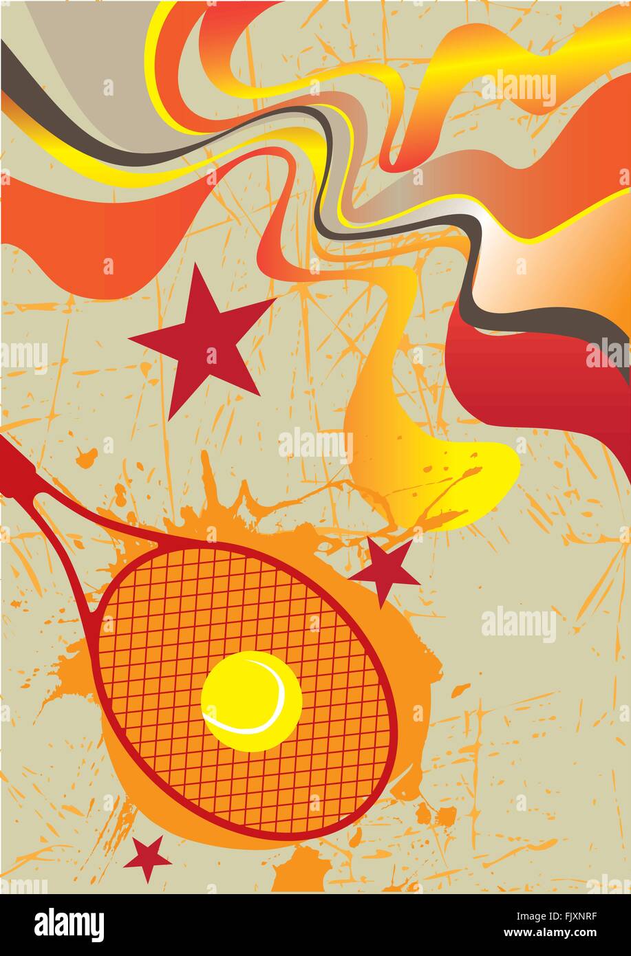 Tennis poster hi-res stock photography and images - Alamy